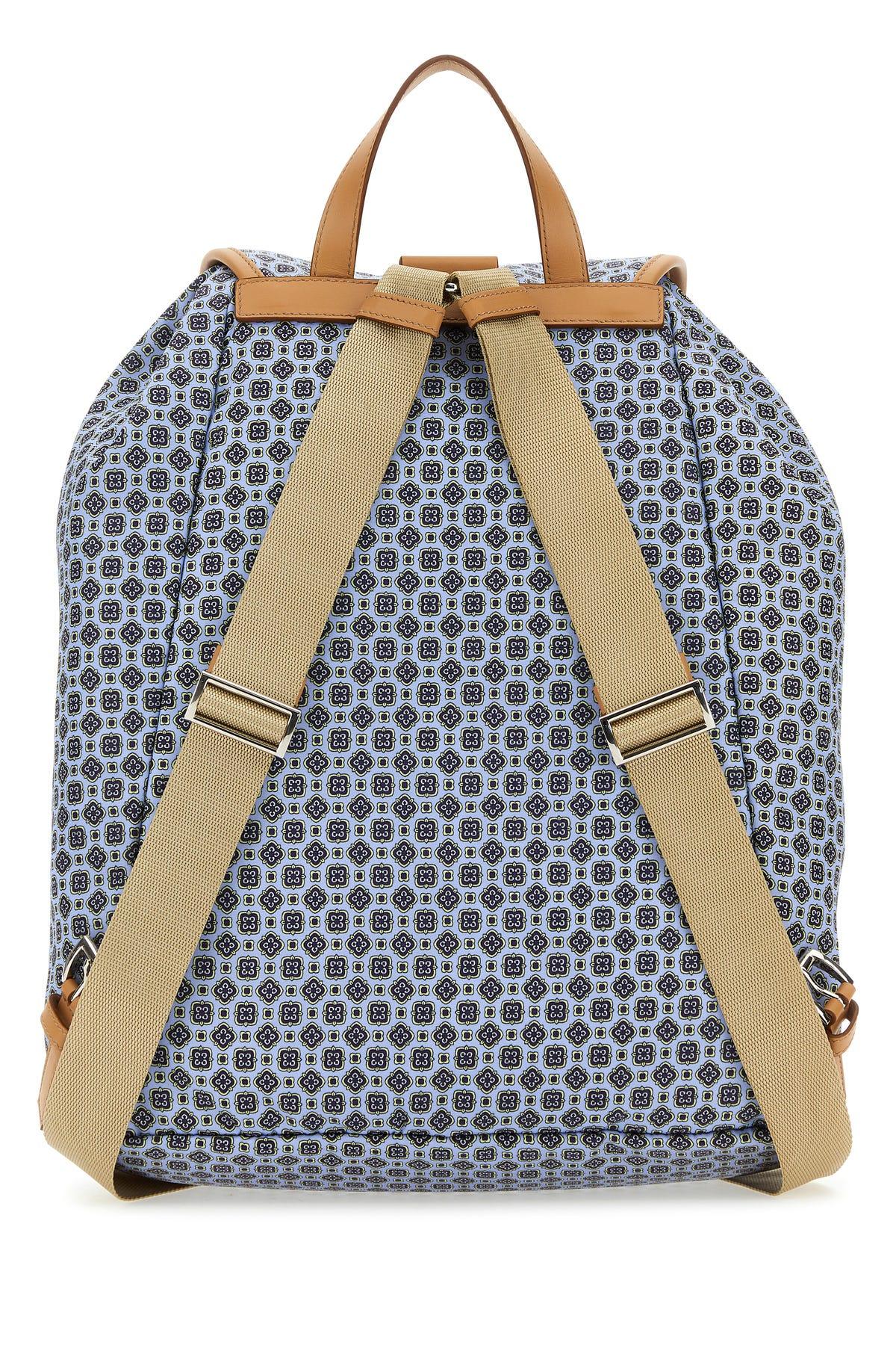 Prada Backpacks In Blue For Men Lyst