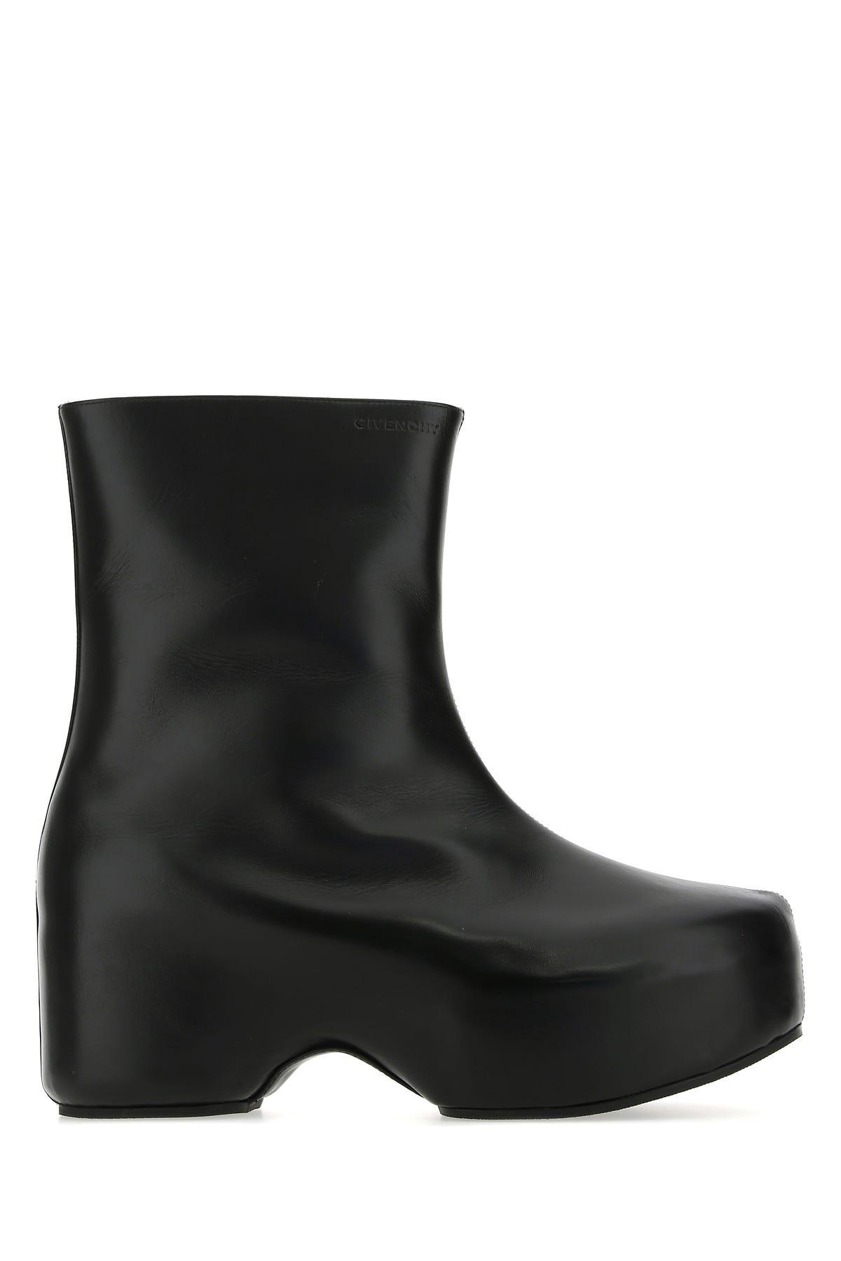 Givenchy Black Leather C Clog Boots for Men | Lyst Givenchy Black Leather C Clog Boots for Men | Lyst