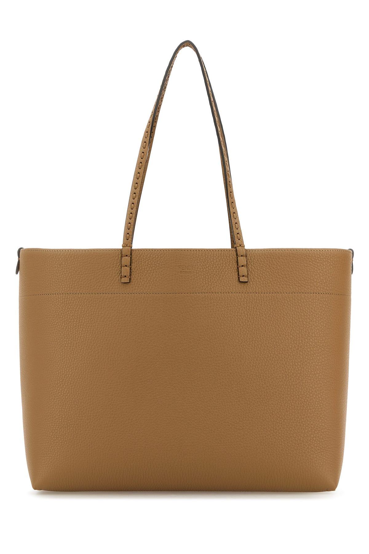 Fendi Roll Tote Bag in Brown | Lyst