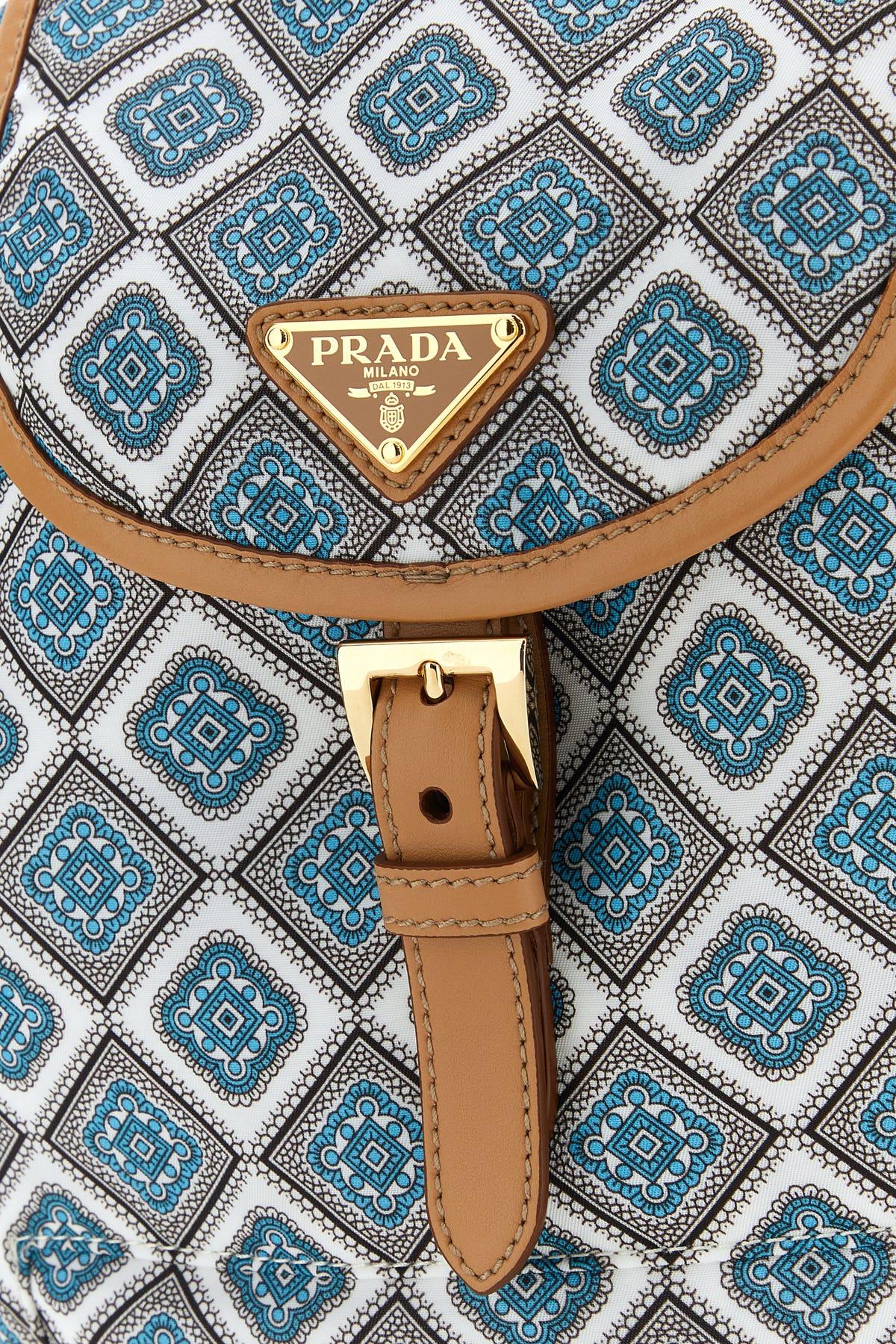 Prada Backpacks In Blue For Men Lyst