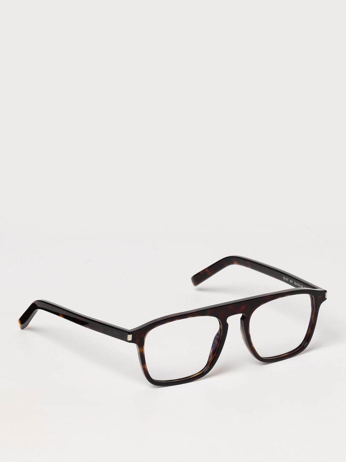 Saint Laurent Optical Frames in Natural for Men | Lyst UK