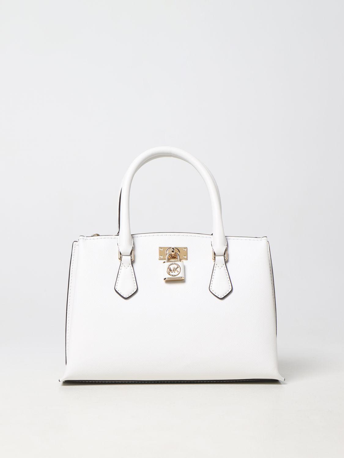 Michael Kors Handbag in White | Lyst