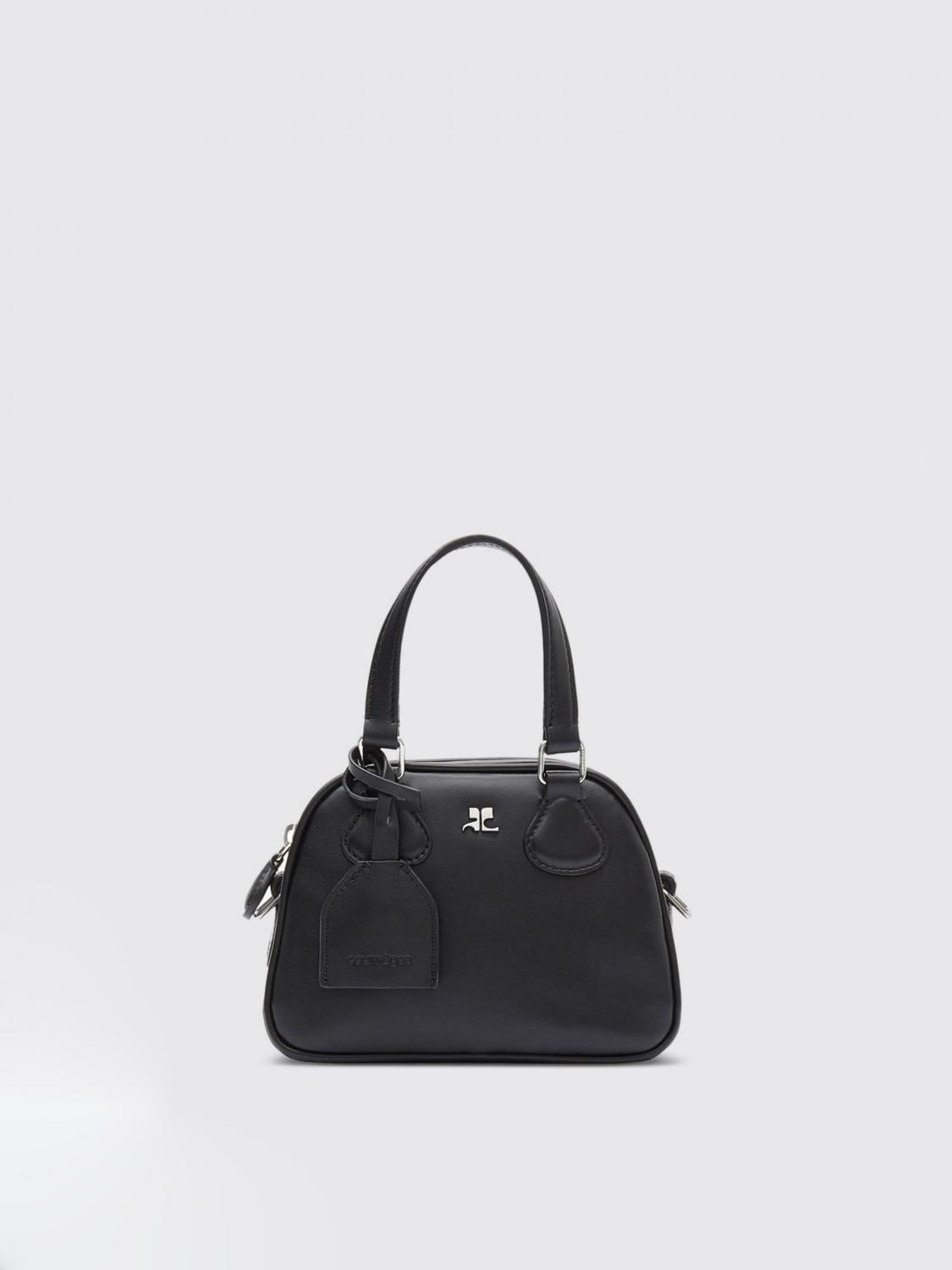 Courreges Handbag in Black | Lyst