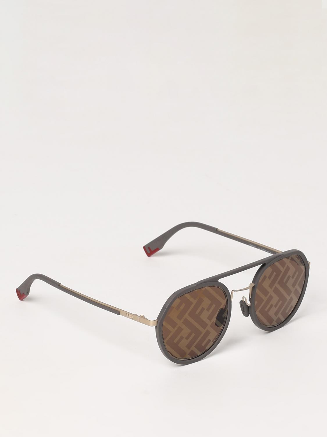 Fendi Sunglasses in Natural | Lyst UK