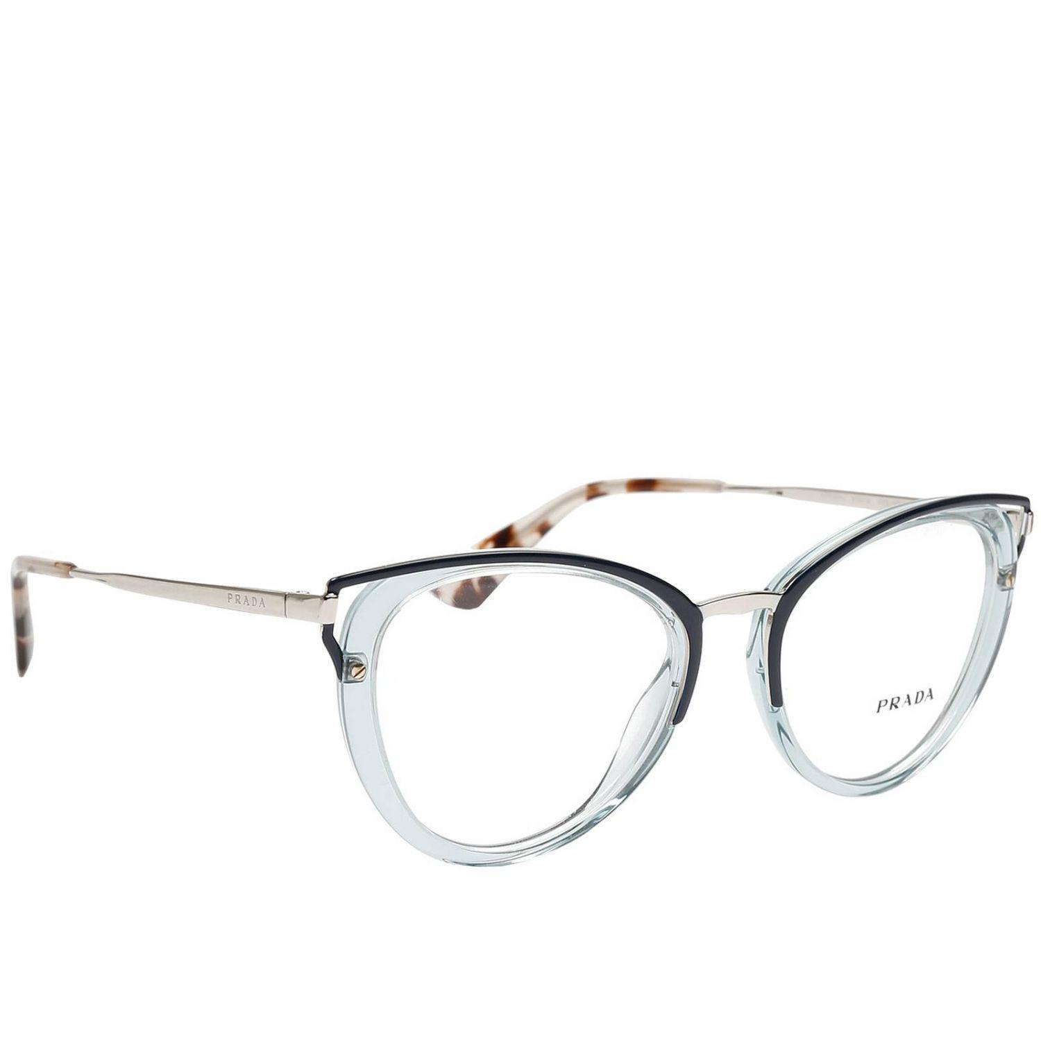 Prada Glasses Women in Sky Blue (Blue) - Lyst