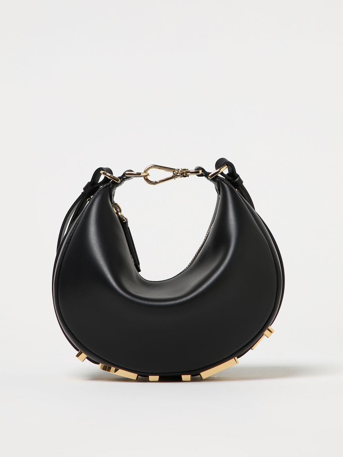 Fendi Bag In Leather With Logo in Black | Lyst