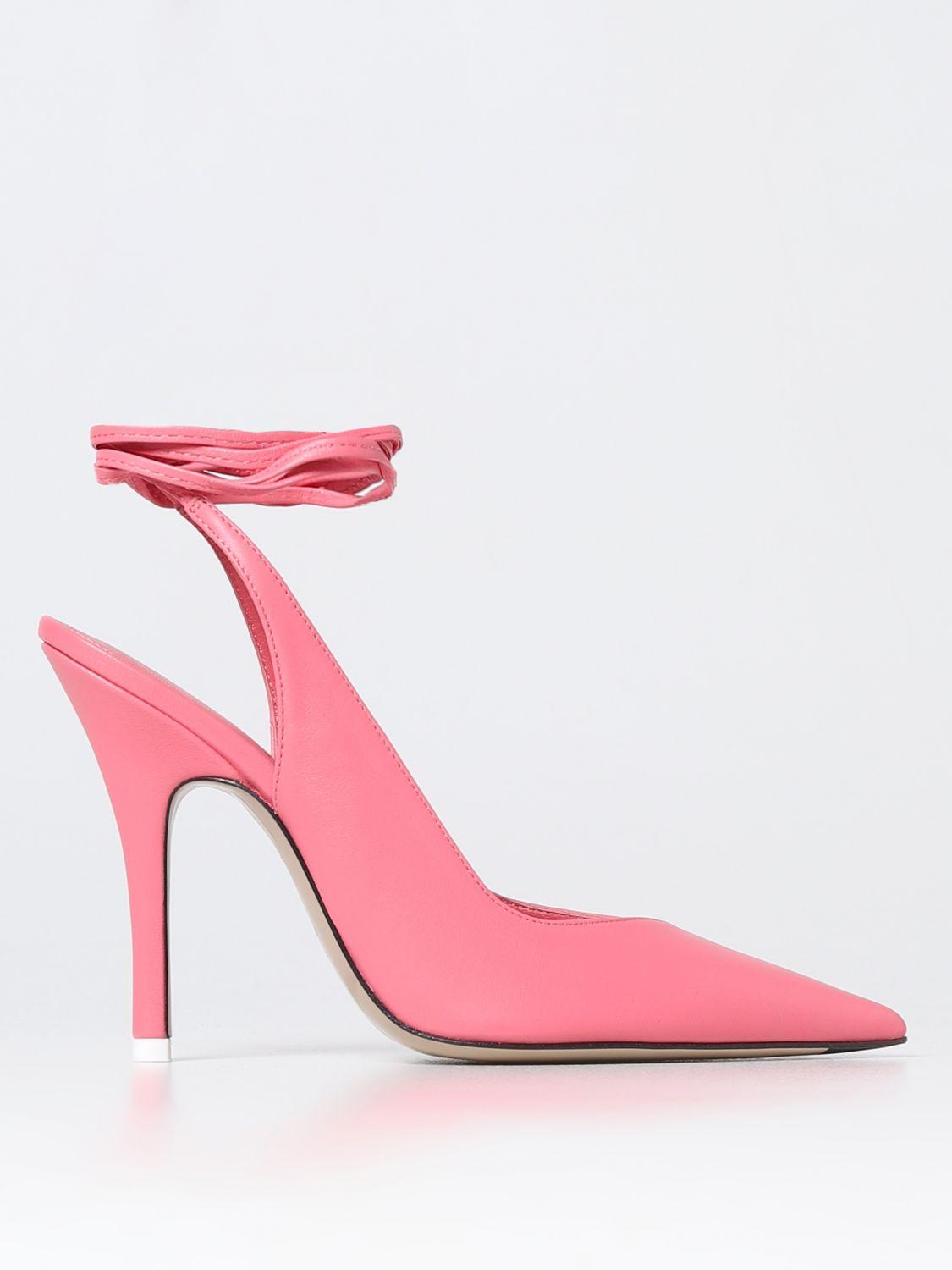 The Attico High Heel Shoes in Pink | Lyst