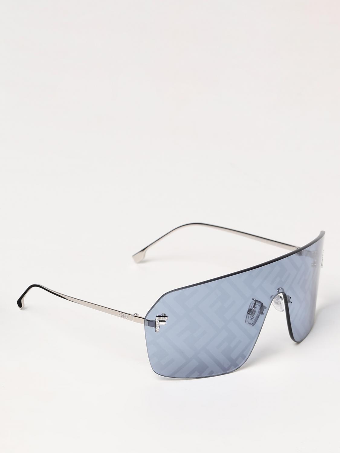 Fendi Sunglasses in Metallic for Men | Lyst UK