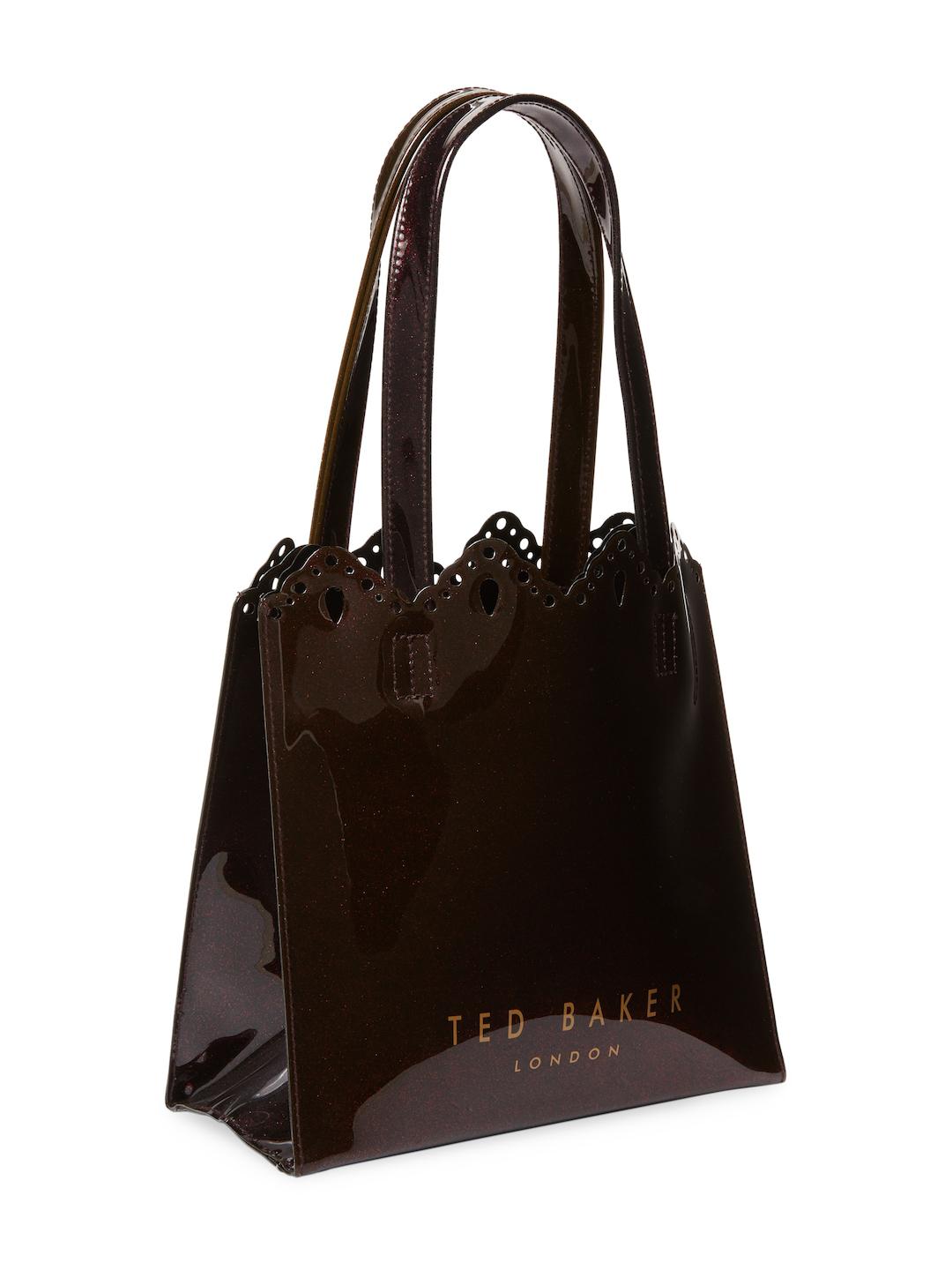 Ted Baker Scalloped Icon Tote Bag in Black - Lyst