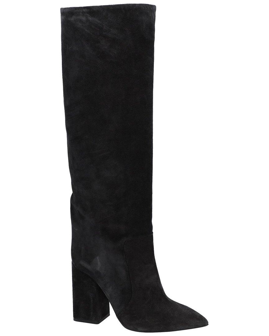 Paris Texas Anja Leather Boot in Black | Lyst