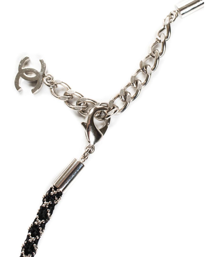 Chanel Cruise Collection 2019 Lifesaver Crystal Rope Necklace Never Worn in Metallic Lyst