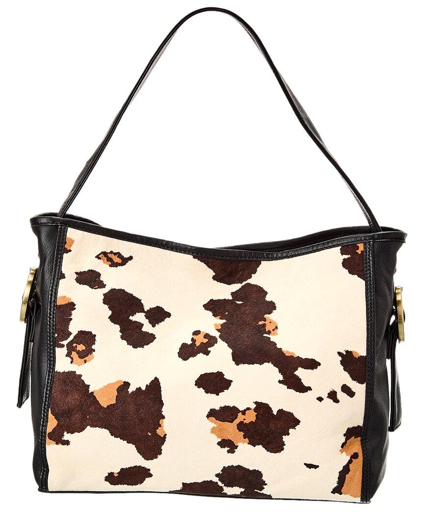 Hobo International Render Leather Shoulder Bag in Black | Lyst
