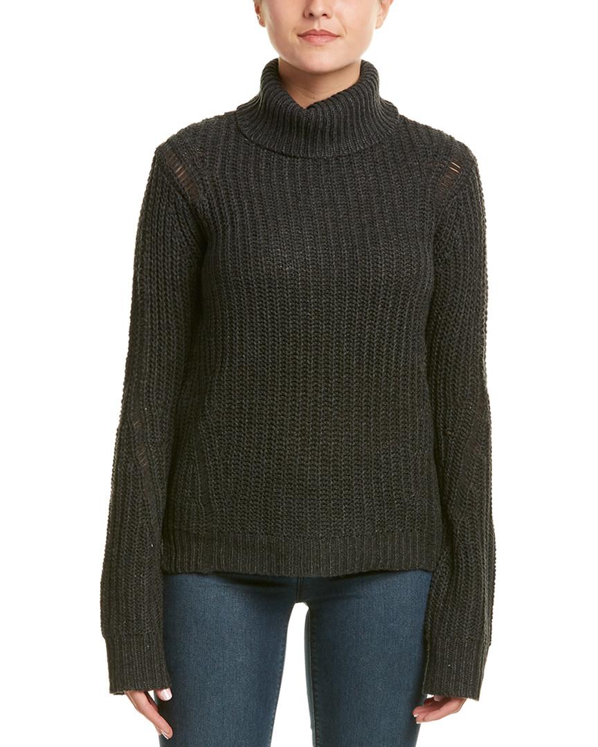 Joe's Jeans Synthetic Turtleneck Sweater in Grey (Gray) - Lyst