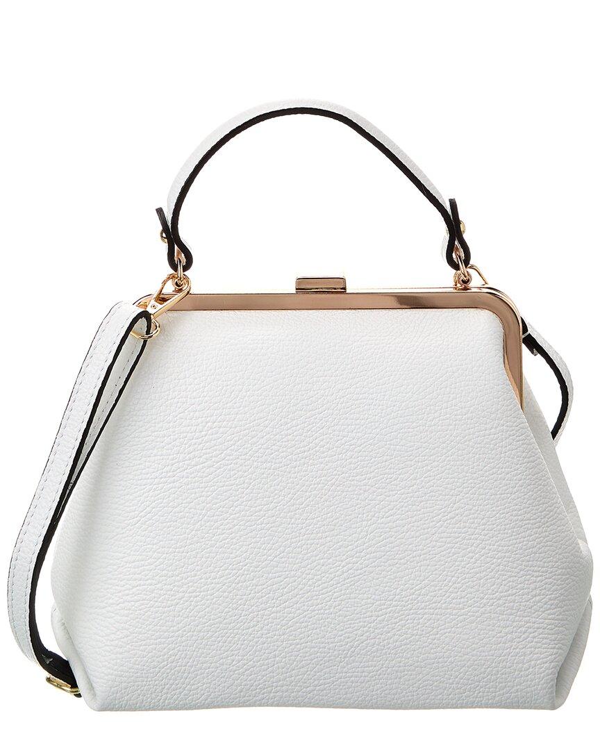 Persaman New York Jasmine50 Leather Satchel in Gray | Lyst