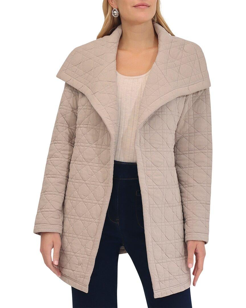 Bagatelle Quilted Jacket in Natural | Lyst Canada