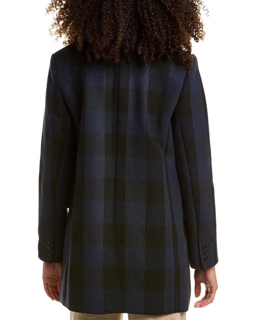 Joules Costello Check Wool Blend Coat | ppgbbe.intranet.biologia.ufrj.br