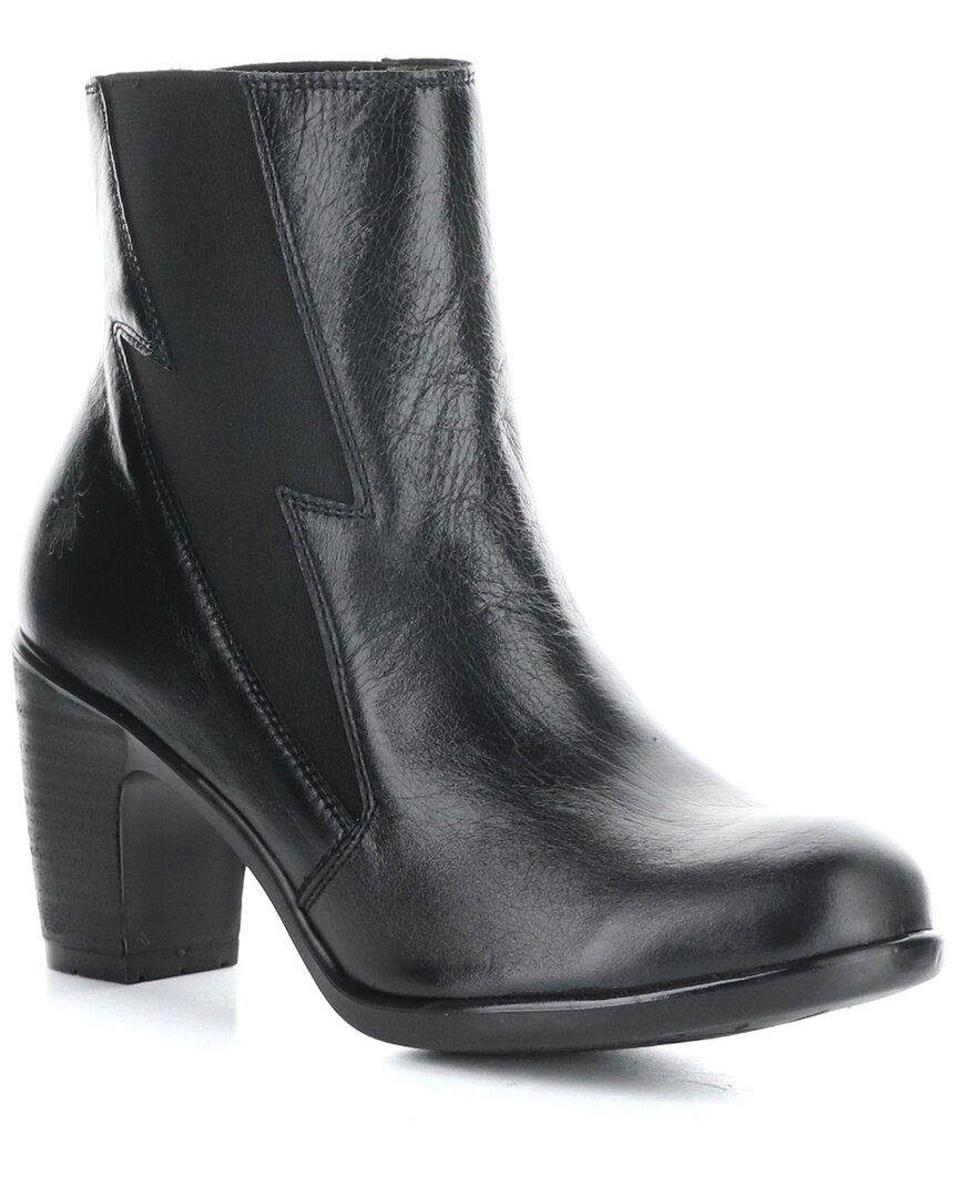 Fly London Kimi Suede Boot in Black | Lyst