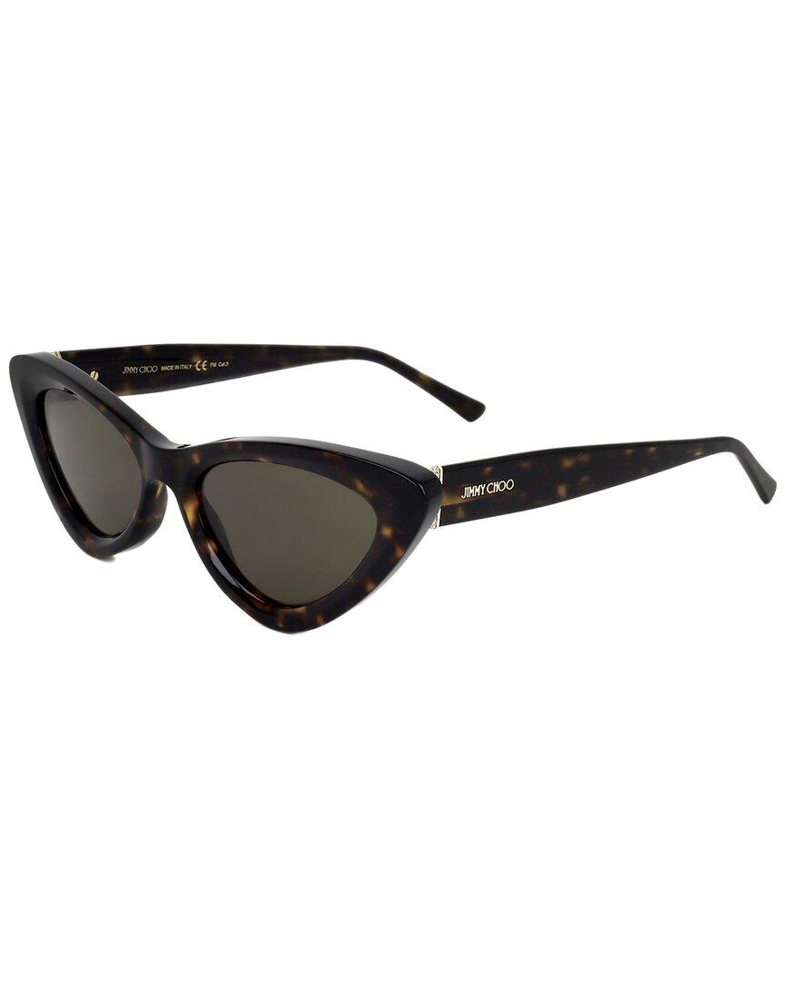 Jimmy Choo Addy 52Mm Sunglasses in Black | Lyst UK