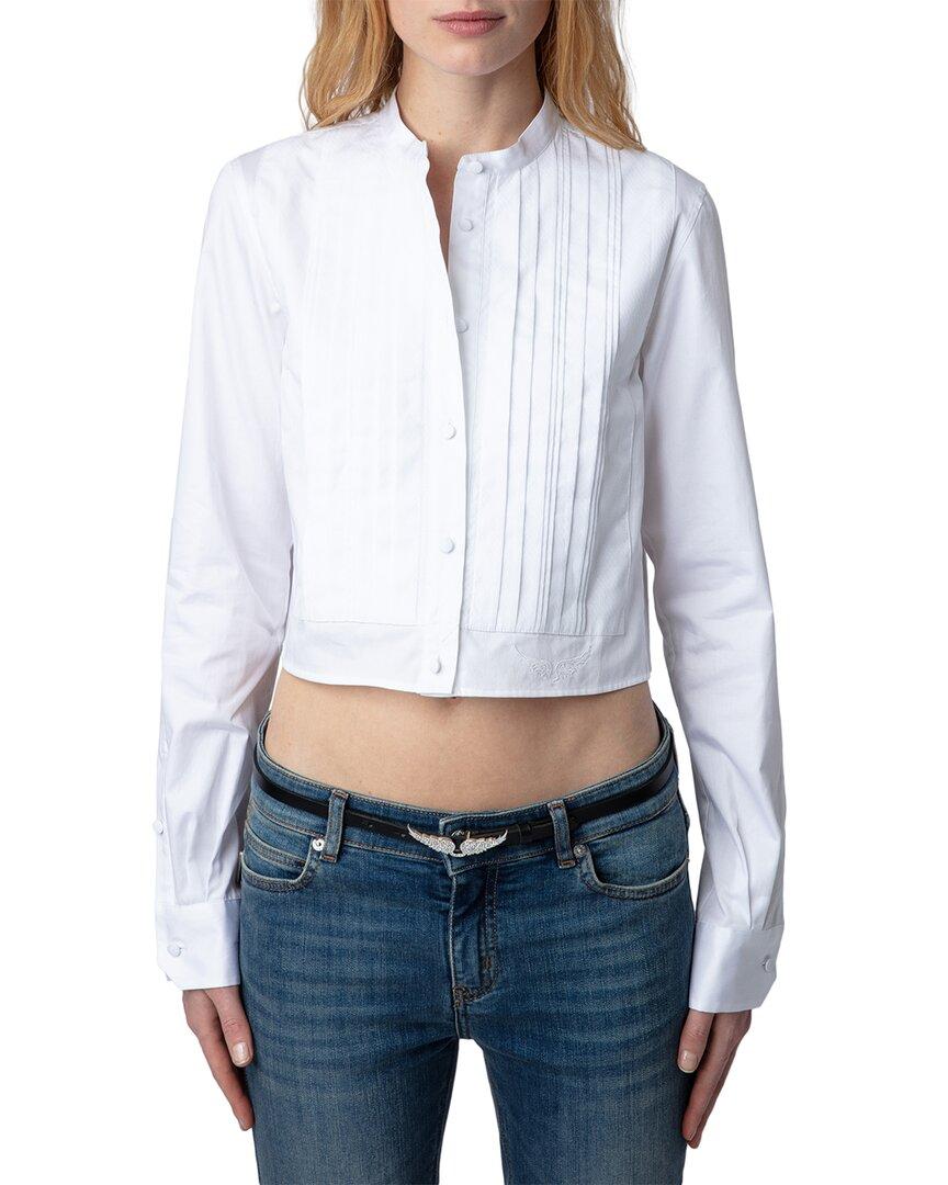 Zadig & Voltaire Theby Top in White | Lyst