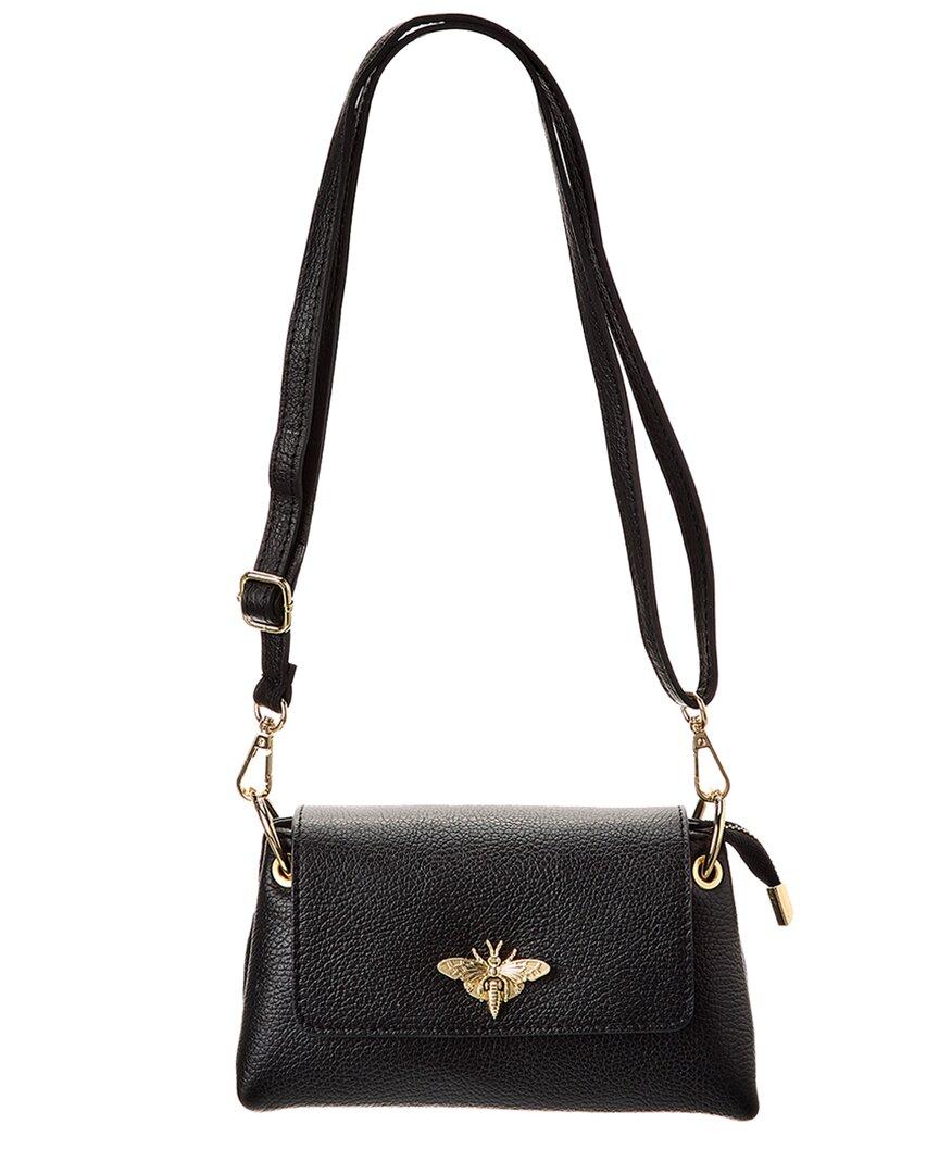 Persaman New York #1013 Leather Crossbody in Black | Lyst