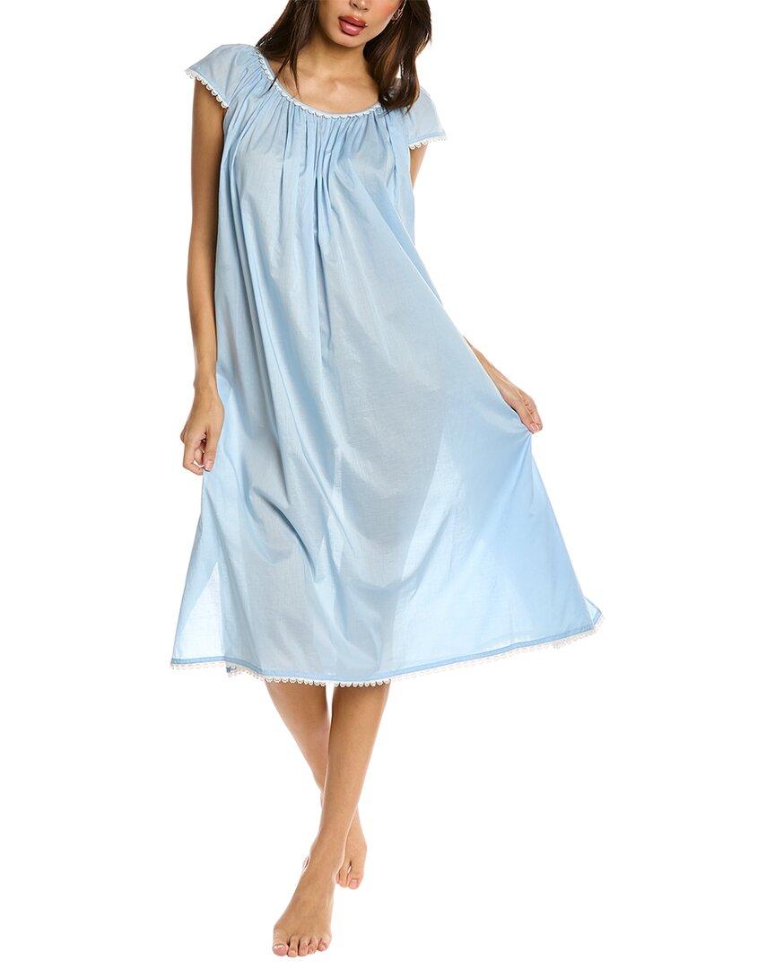 Pour Les Femmes Flower Nightgown In Blue Lyst