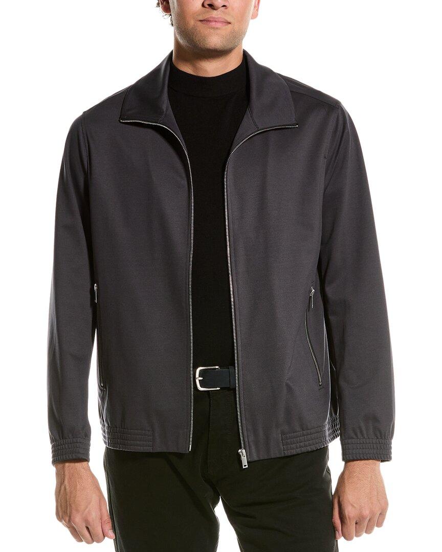 Theory Classon Ponte Jacket in Black for Men | Lyst