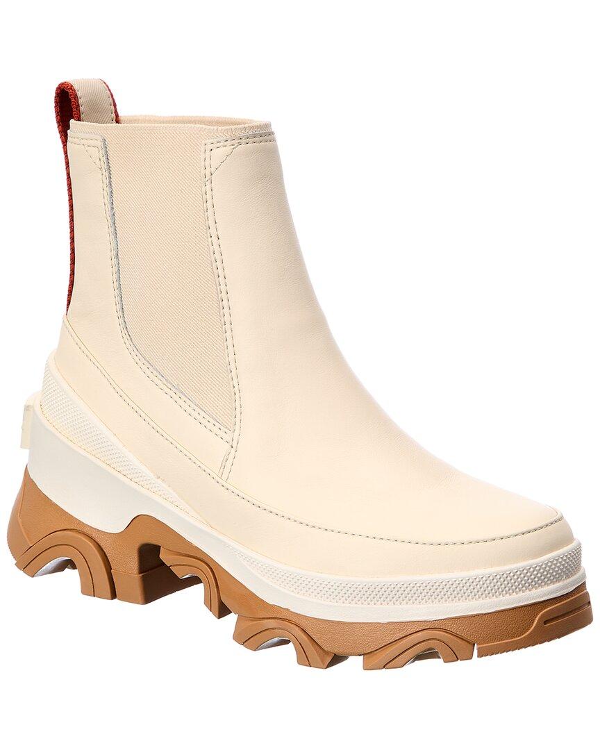 Sorel Brex Wp Leather Chelsea Boot in Natural | Lyst Sorel Brex Wp Leather Chelsea Boot in Natural | Lyst