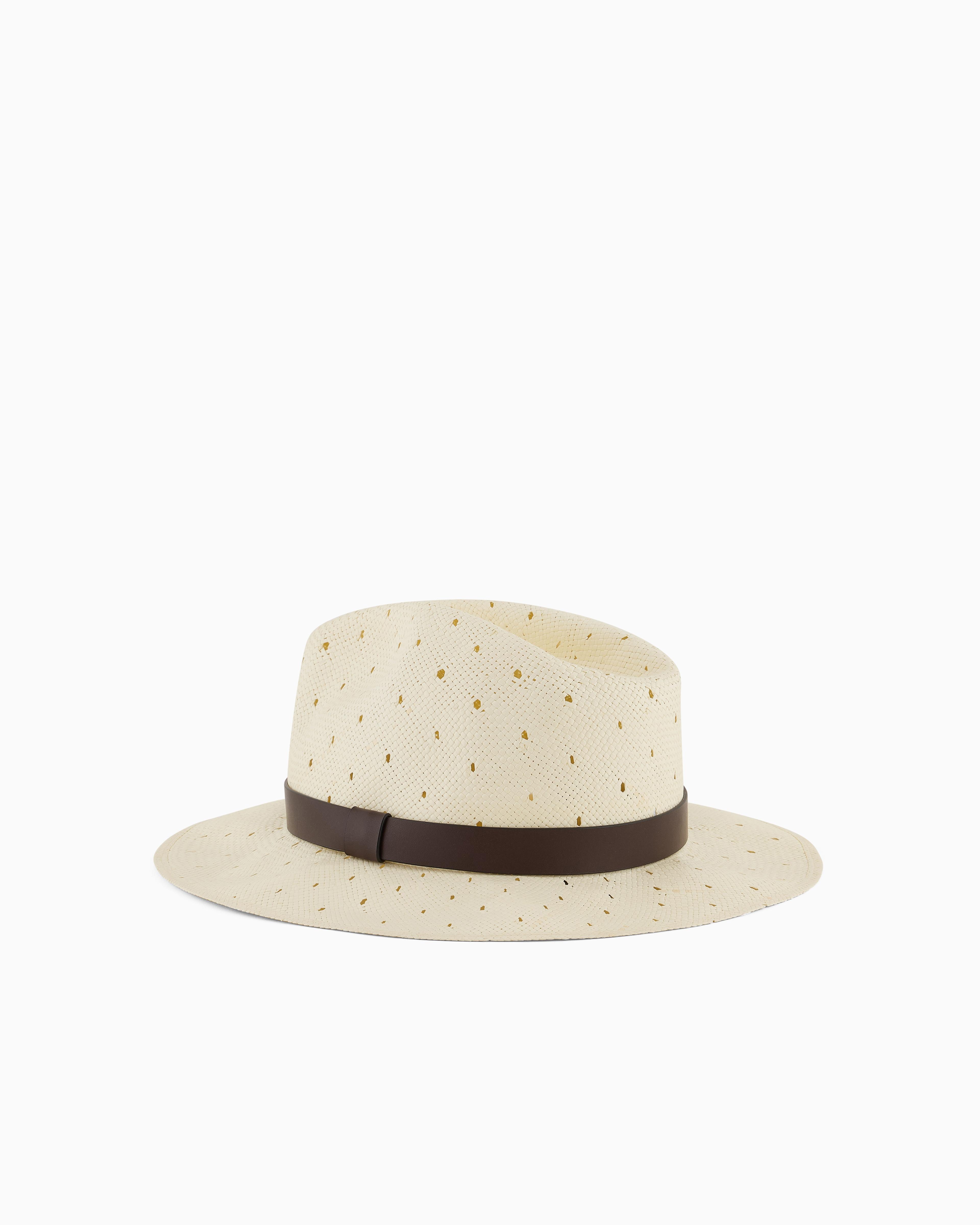 Armani fedora hat store