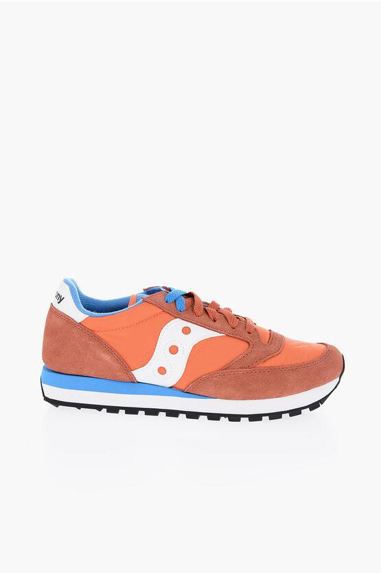 Saucony Two Tone Suede And Nylon Jazz Low Top Sneakers for Men Lyst UK