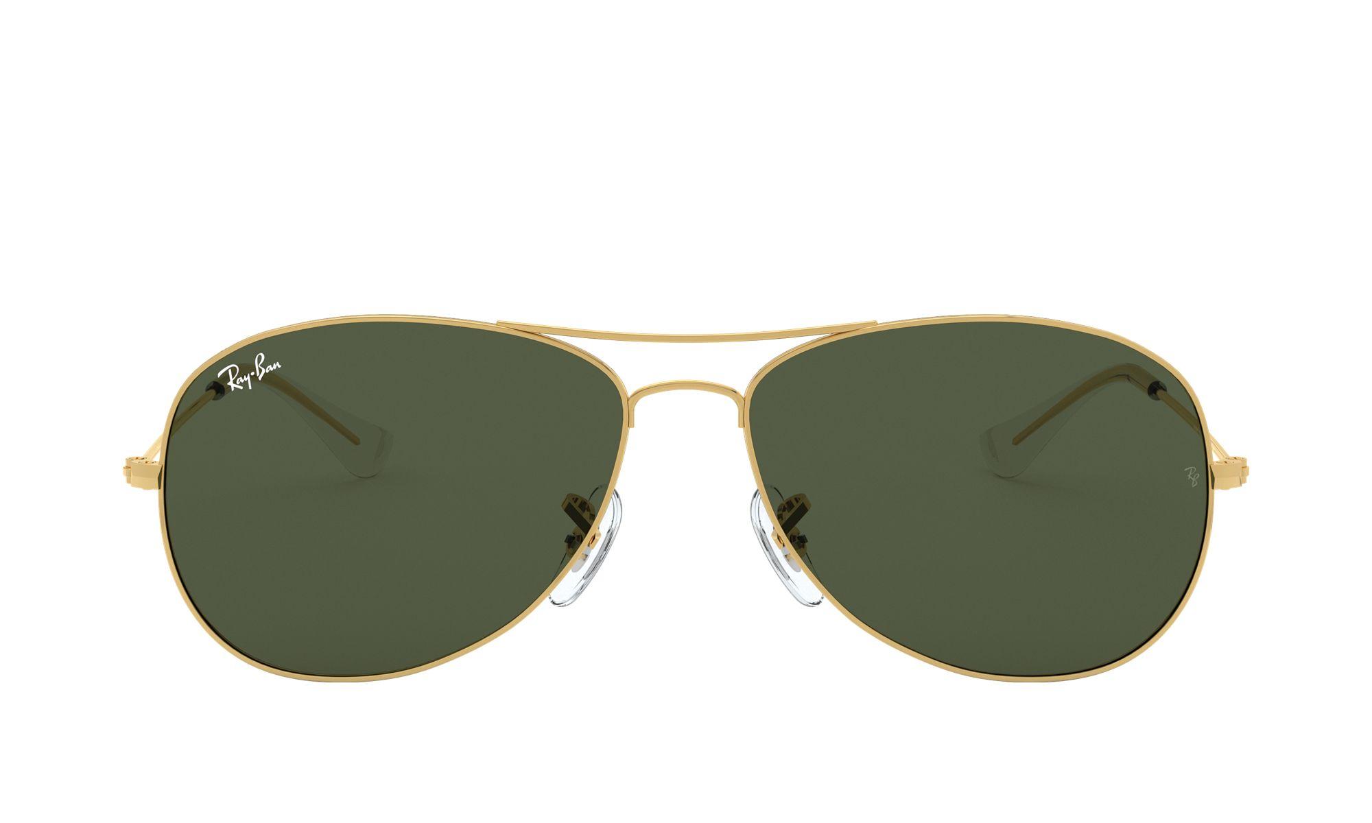 Ray Ban Unisex Cockpit In Gold Metallic Lyst