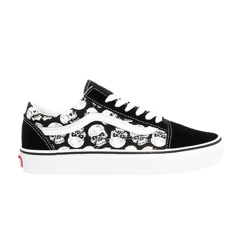 Vans Old Skool Tm Glow Skull In Black For Men Lyst