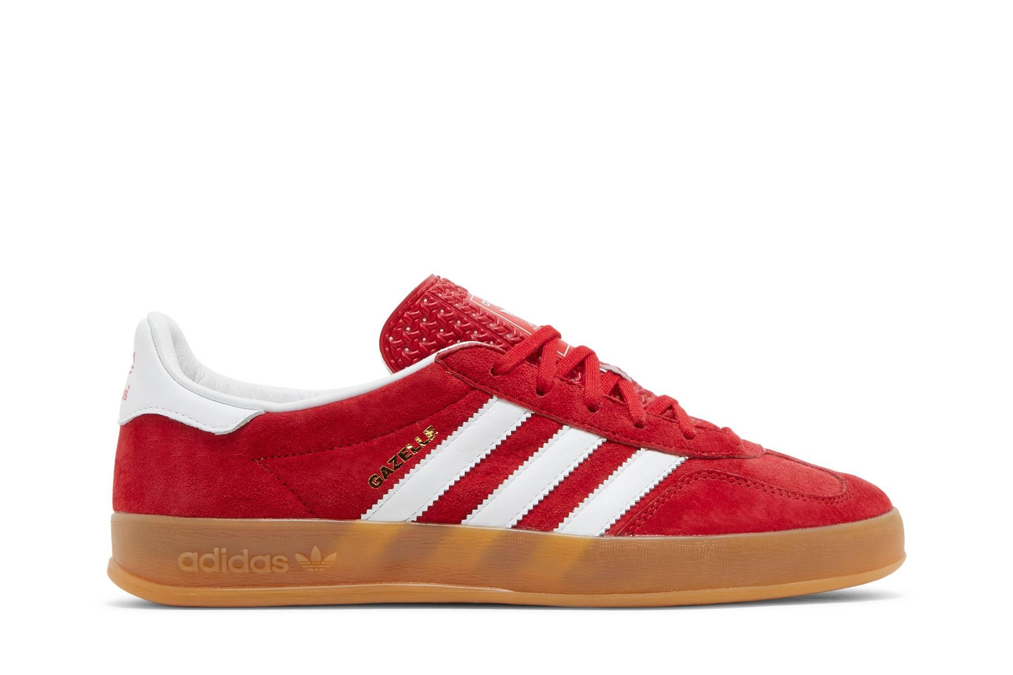 Adidas Gazelle Indoor Bold Orange Cloud White Gum HQ8718 Sneaker ...