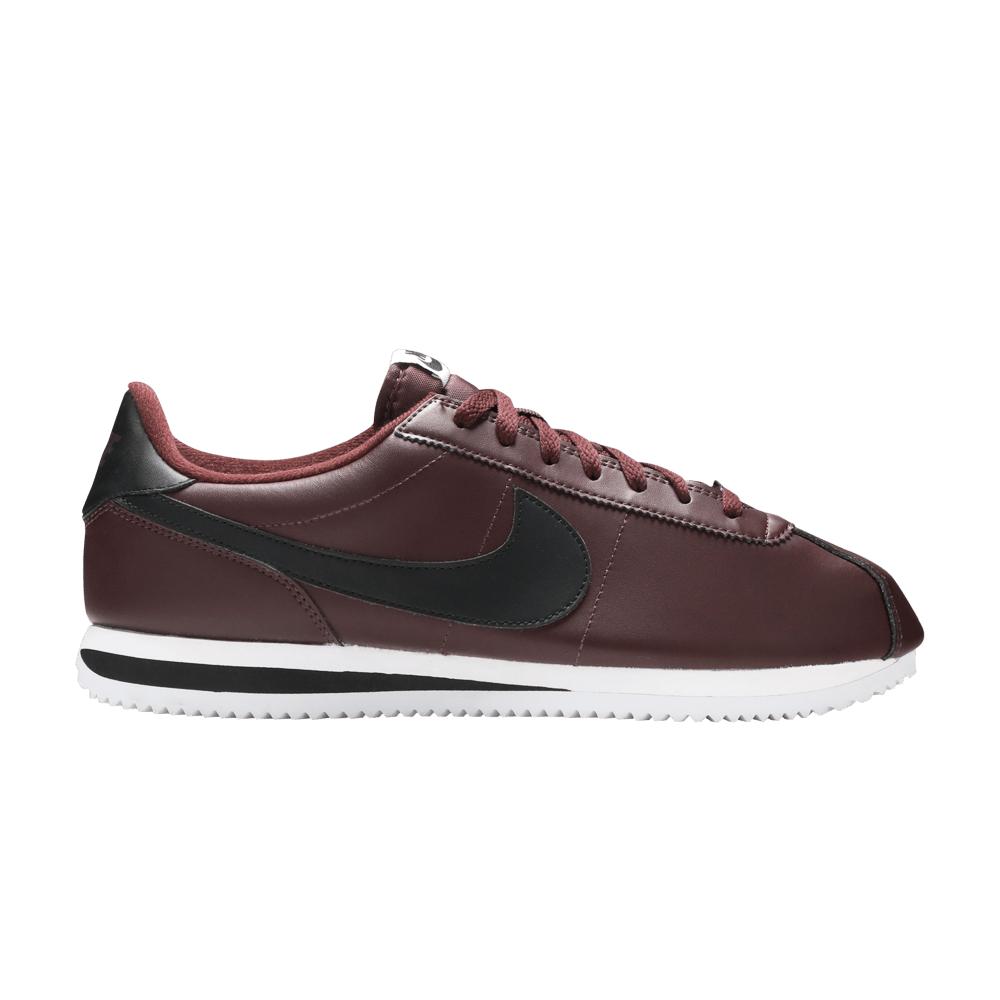Nike Cortez Basic Leather 'burgundy Crush' in Brown for Men | Lyst