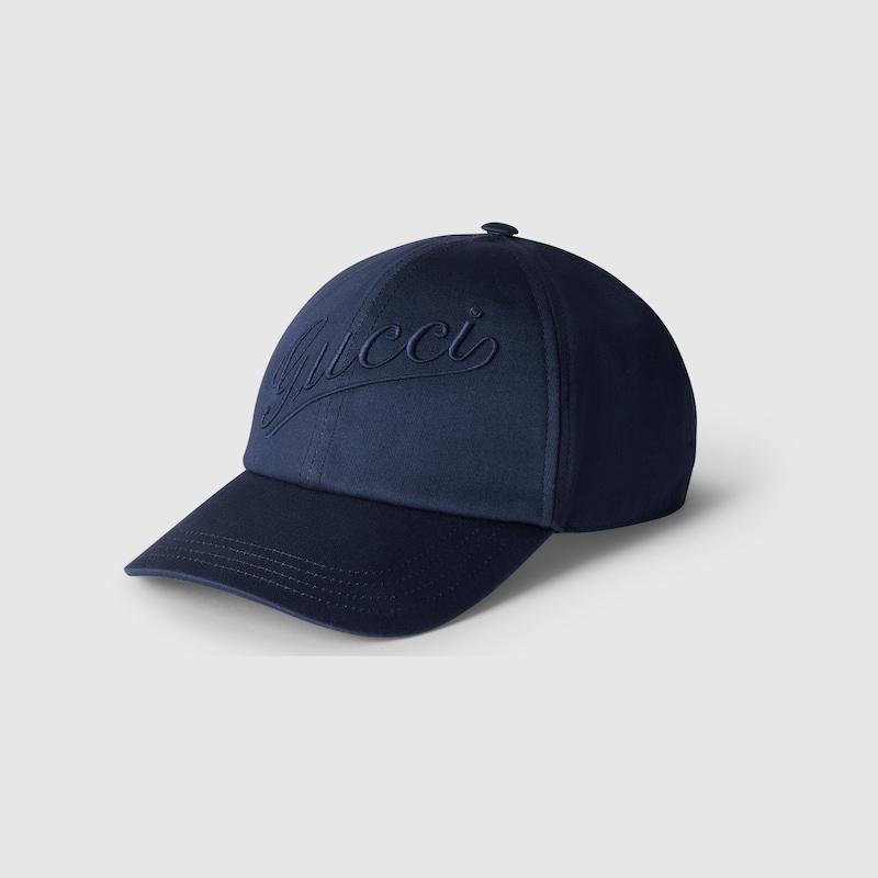 Gucci メンズ エンブロイダリー付き コットン ベースボール Gucci メンズ エンブロイダリー付き コットン ベースボール