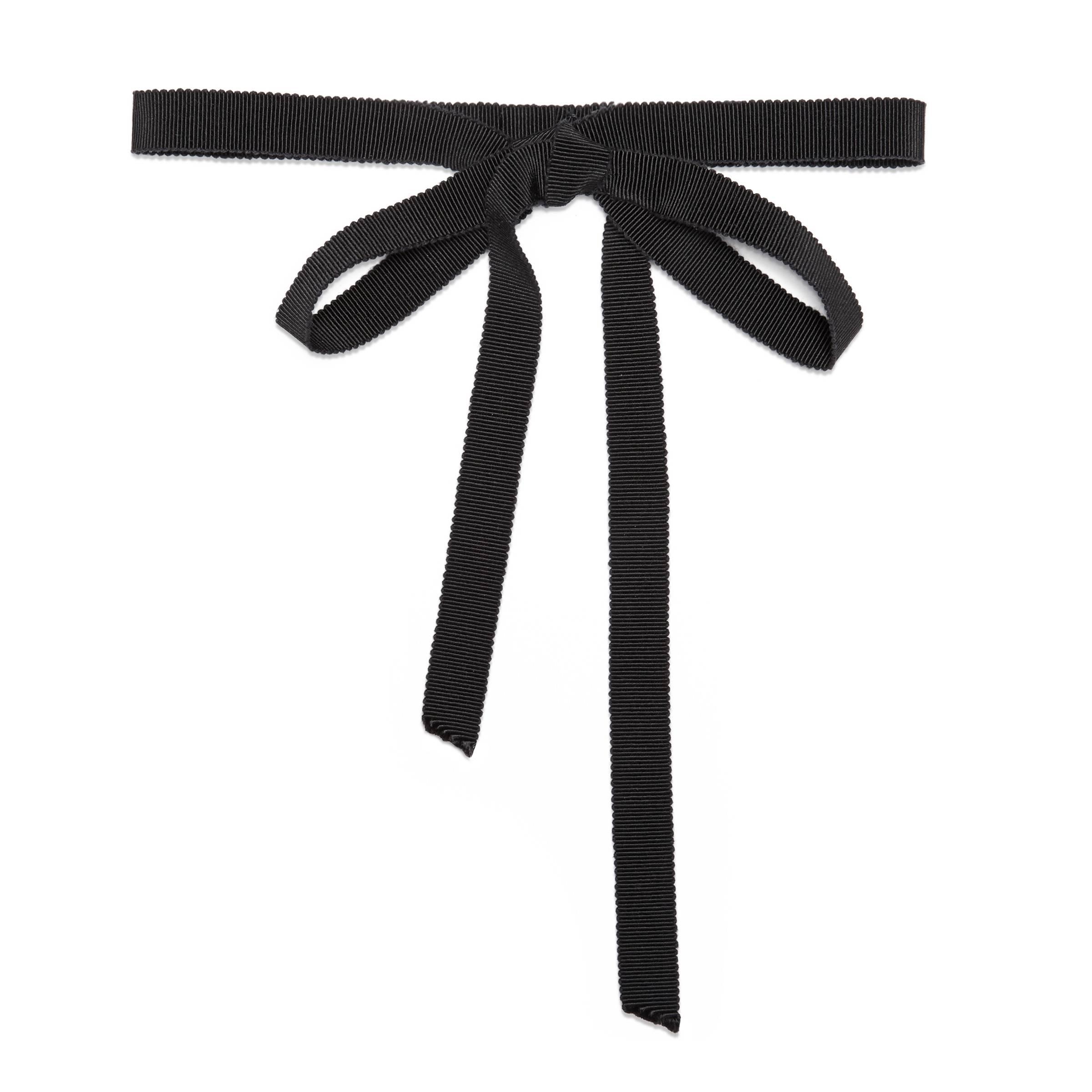 Gucci Grosgrain Neck Bow in Black for Men | Lyst