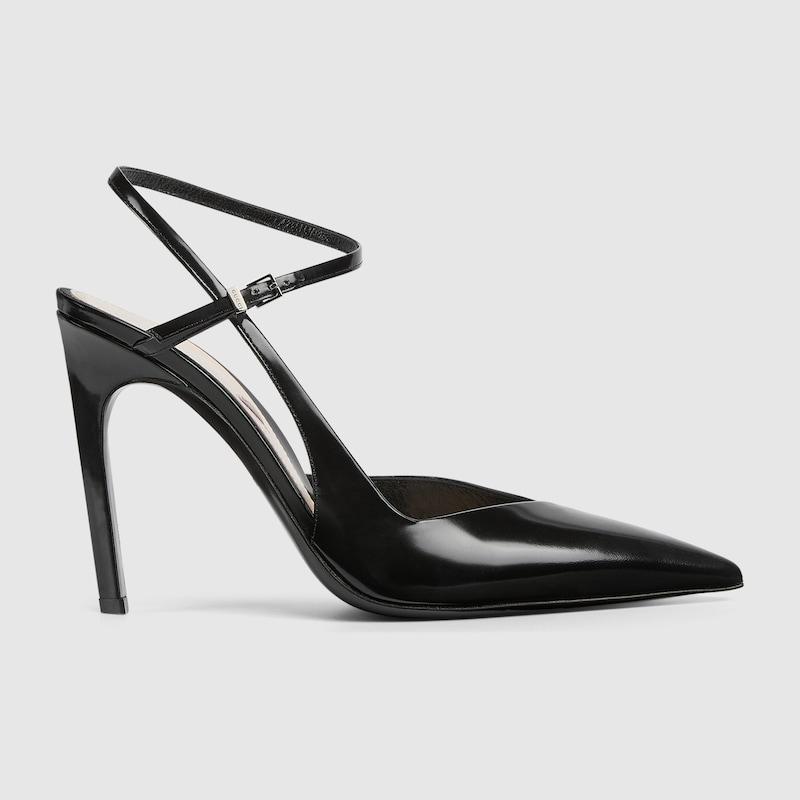 Gucci High-heeled Pump in Black | Lyst