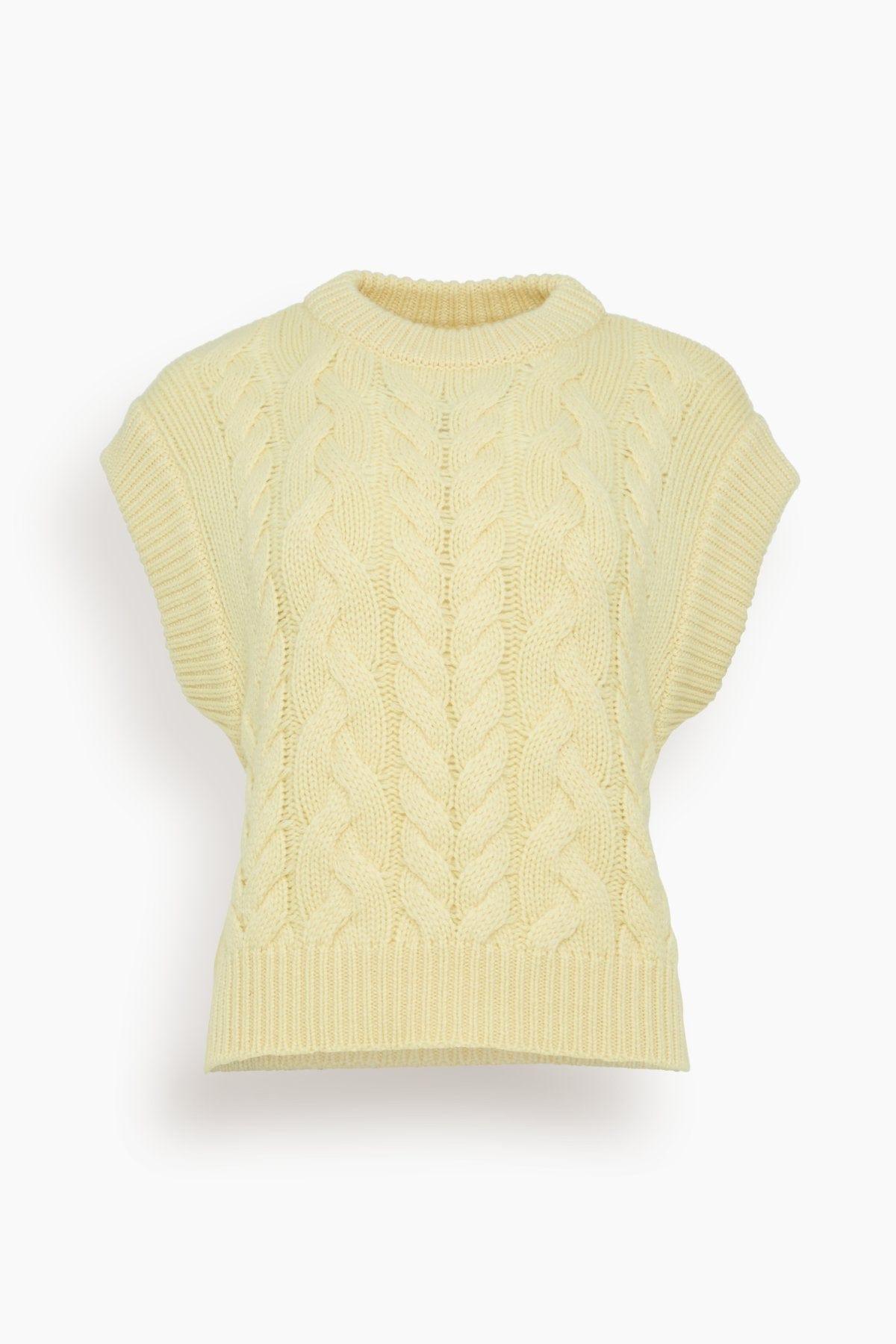 Lisa Yang Hayley Vest in Yellow | Lyst