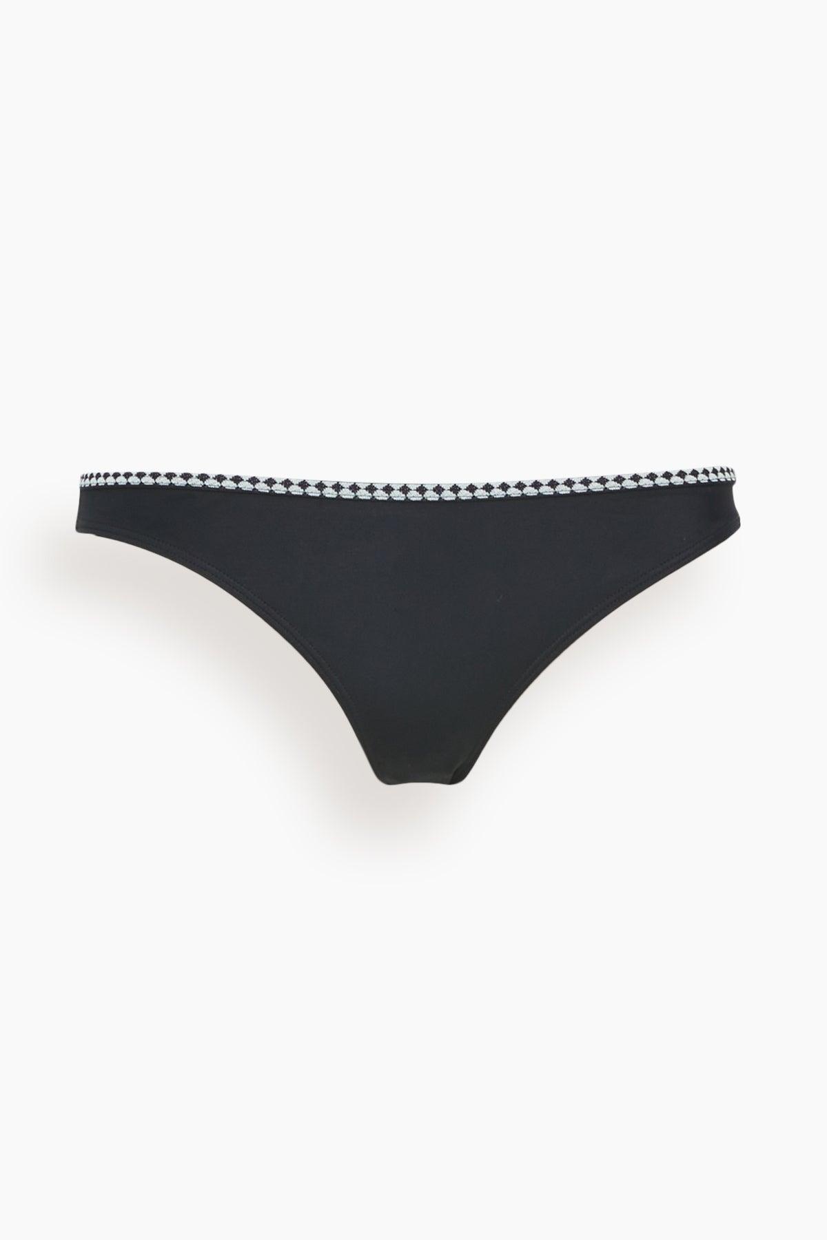 Lemlem Lena Brief Bikini Bottom In Black Lyst