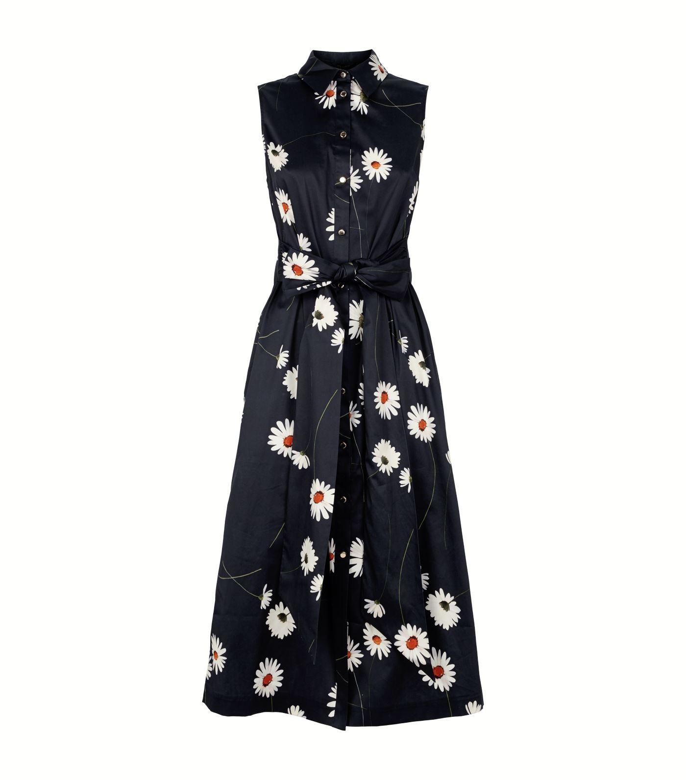 Ted Baker Floral Bonina Dress In Blue Lyst