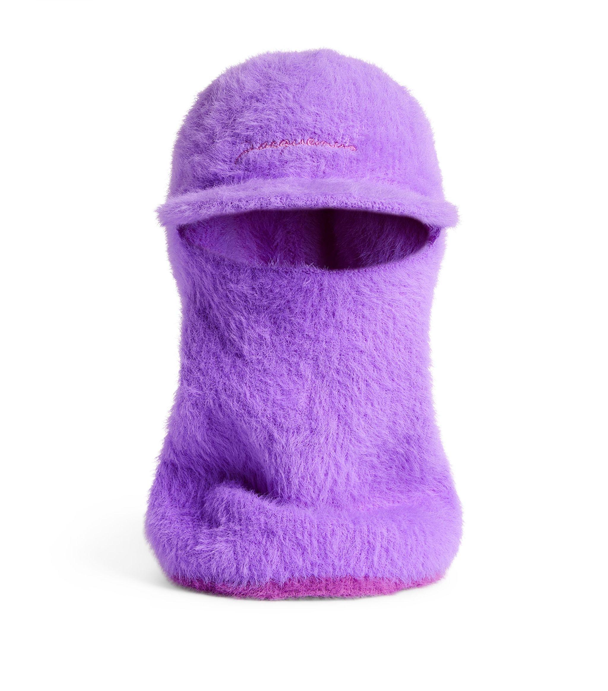 Jacquemus Fuzzy Balaclava in Purple | Lyst