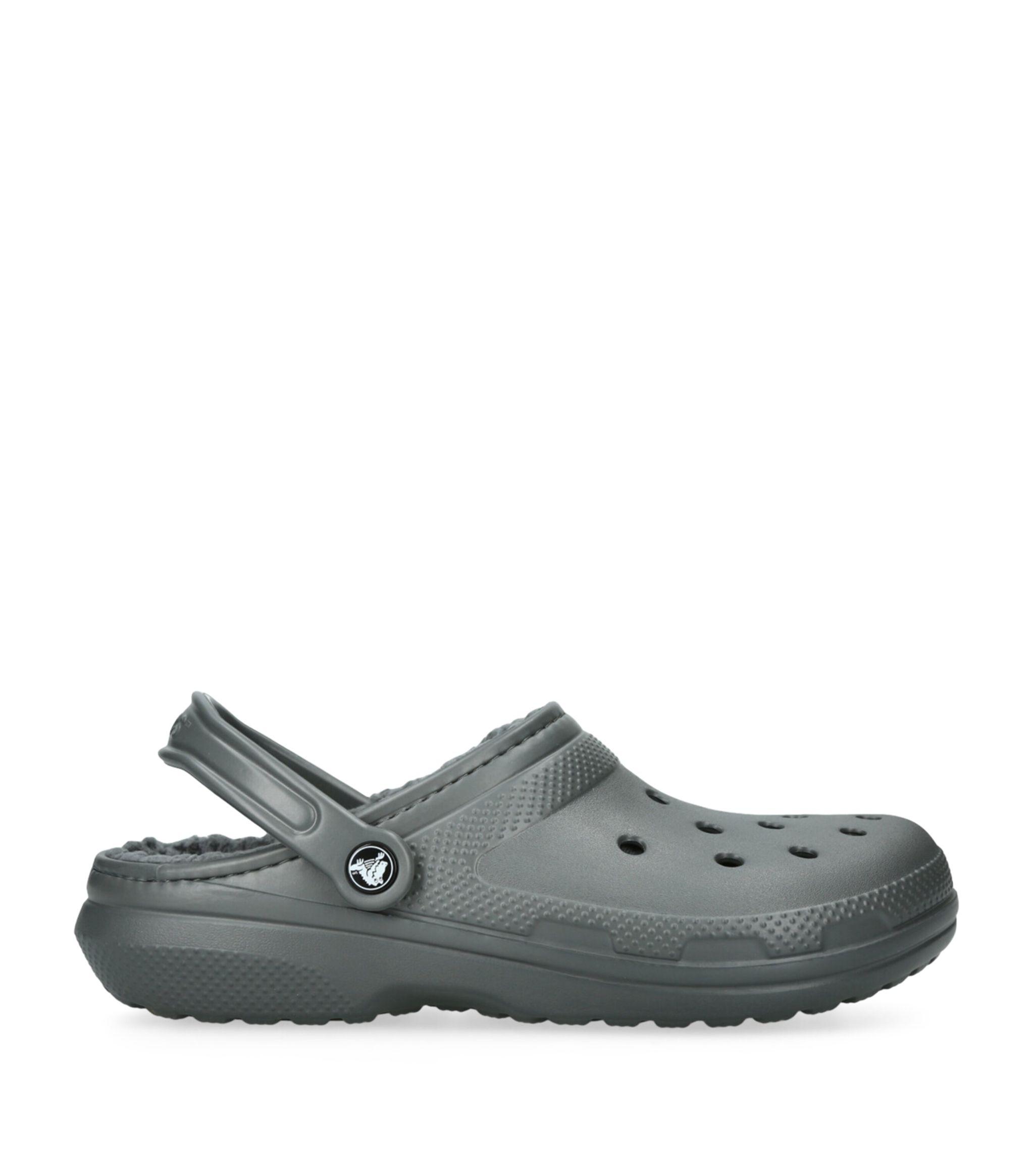 Crocs™ Classic Lined Clogs in Green for Men | Lyst