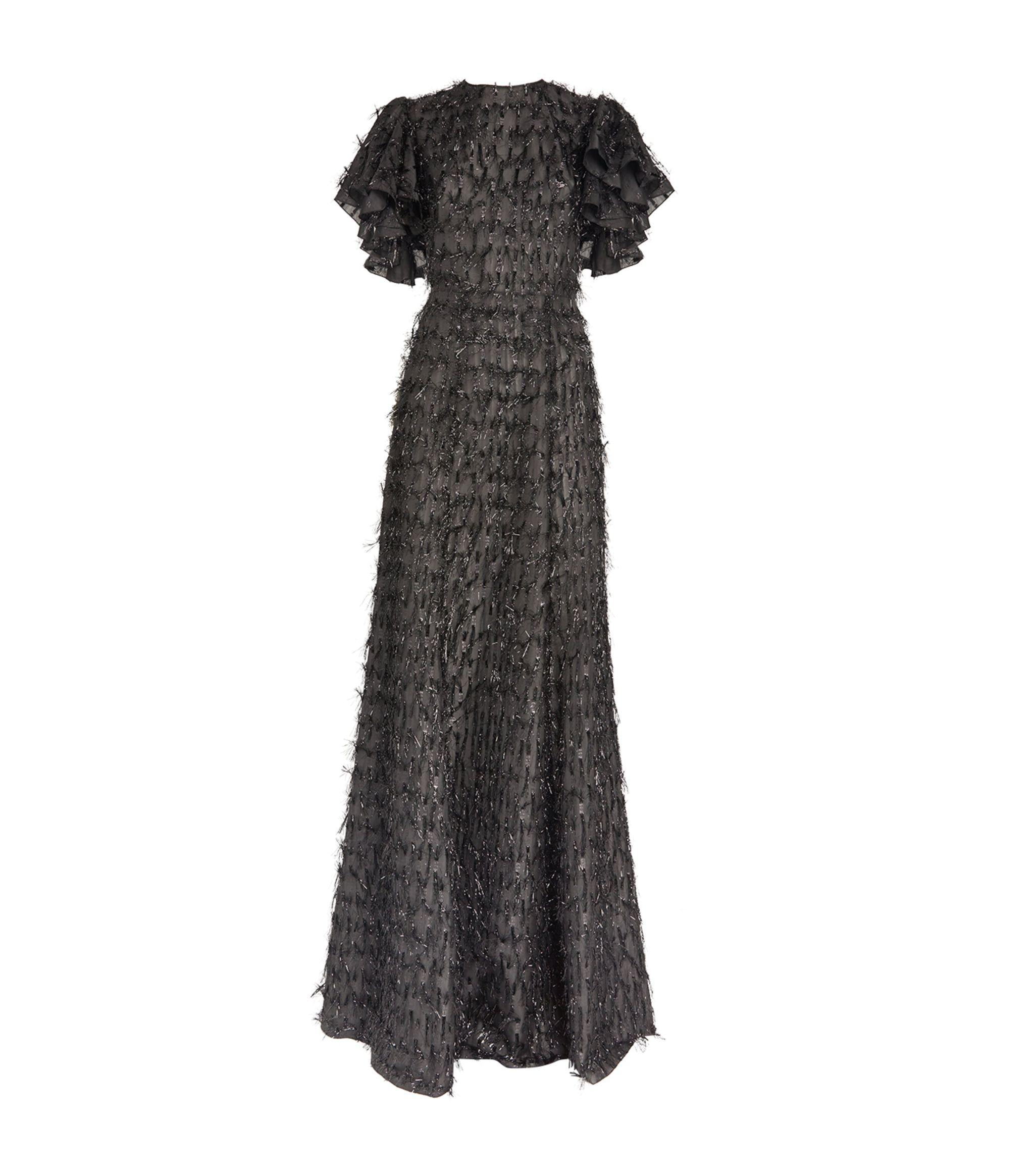 The Vampire's Wife Semi-sheer The Light Sleeper Gown in Black | Lyst