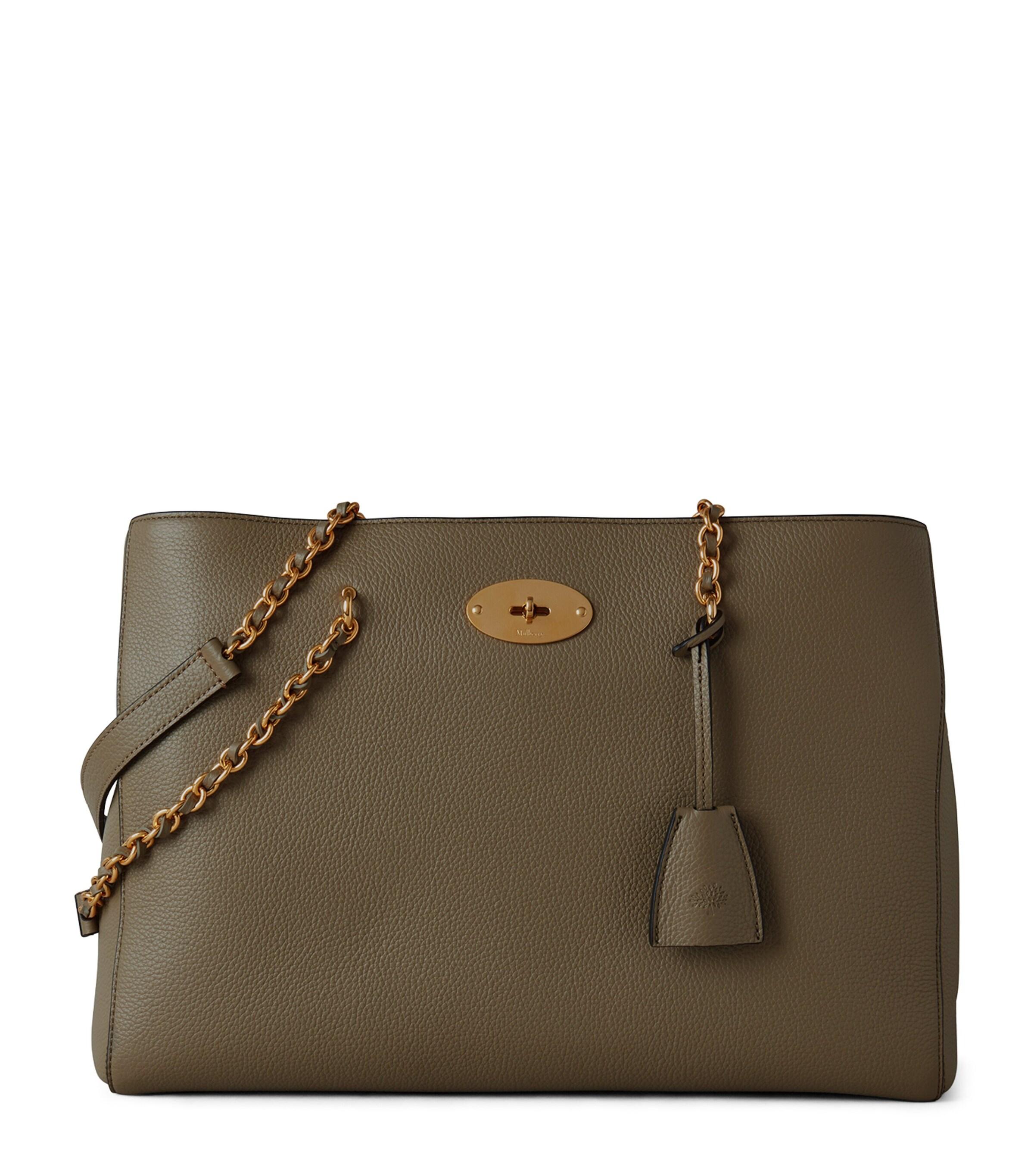 Mulberry Small Lily Chain Tote Bag in Green | Lyst