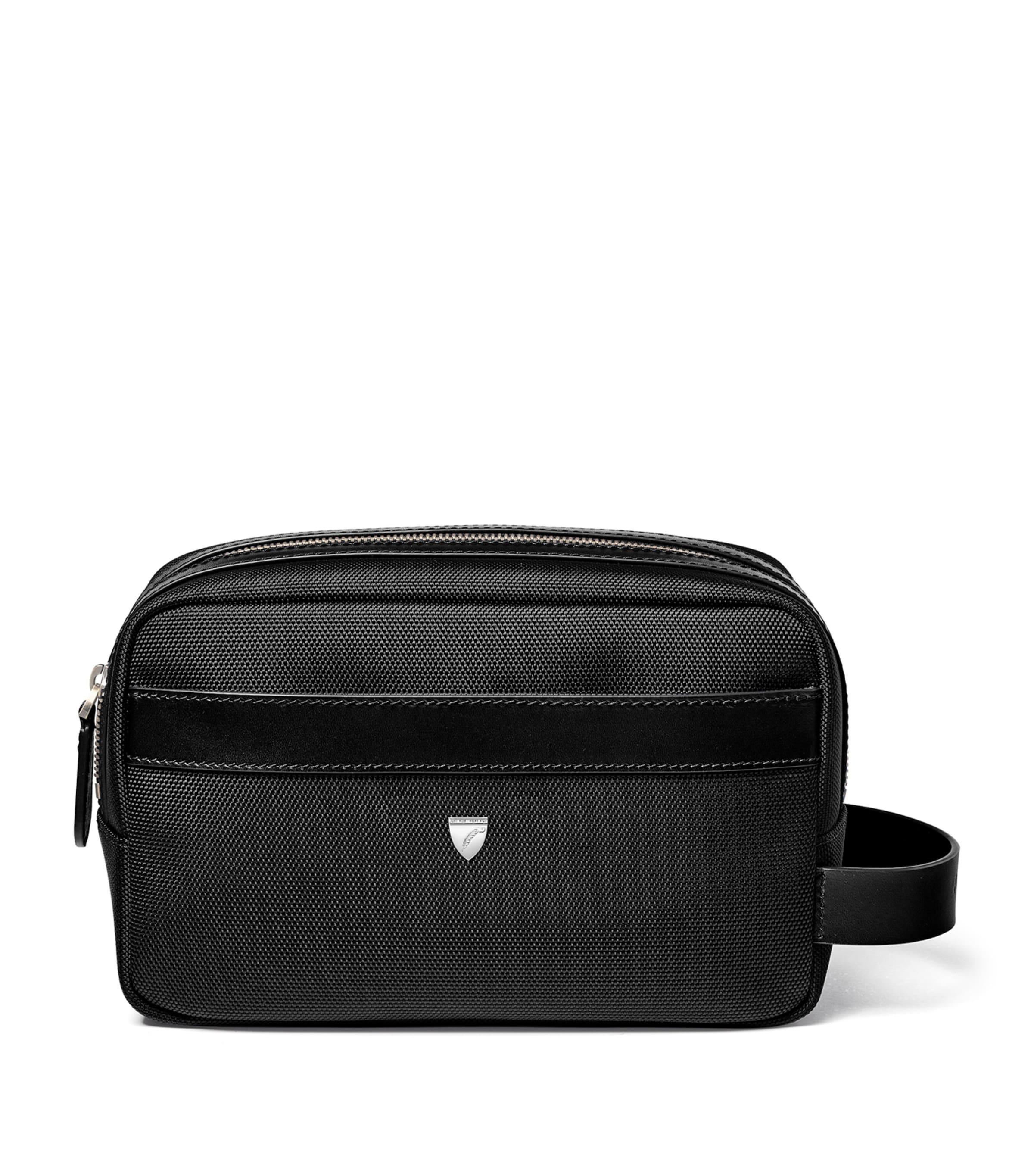 Aspinal of London Logo-Detail Wash Bag in Black for Men | Lyst
