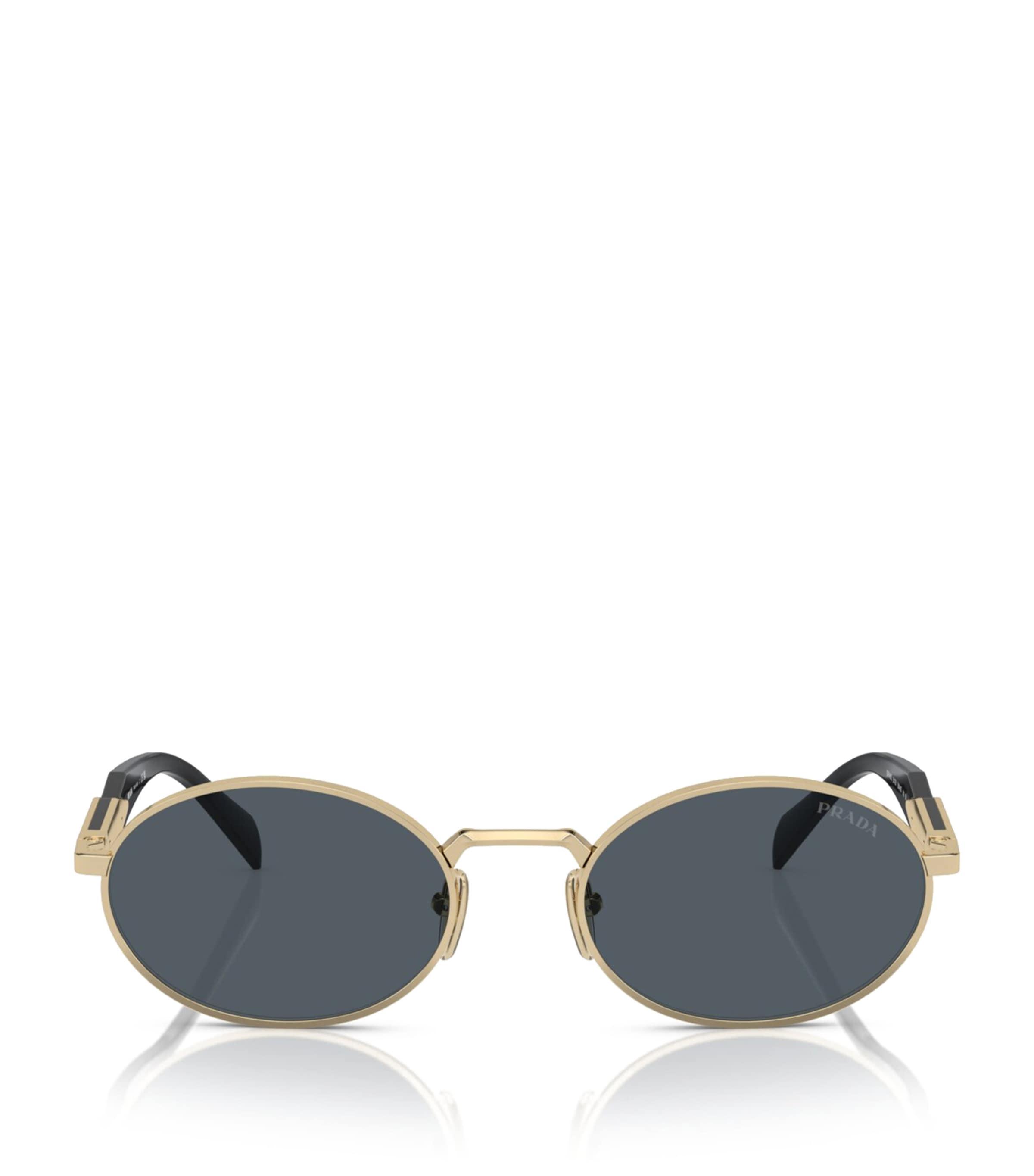 Prada Metal Pr65Zs Sunglasses in Blue | Lyst UK