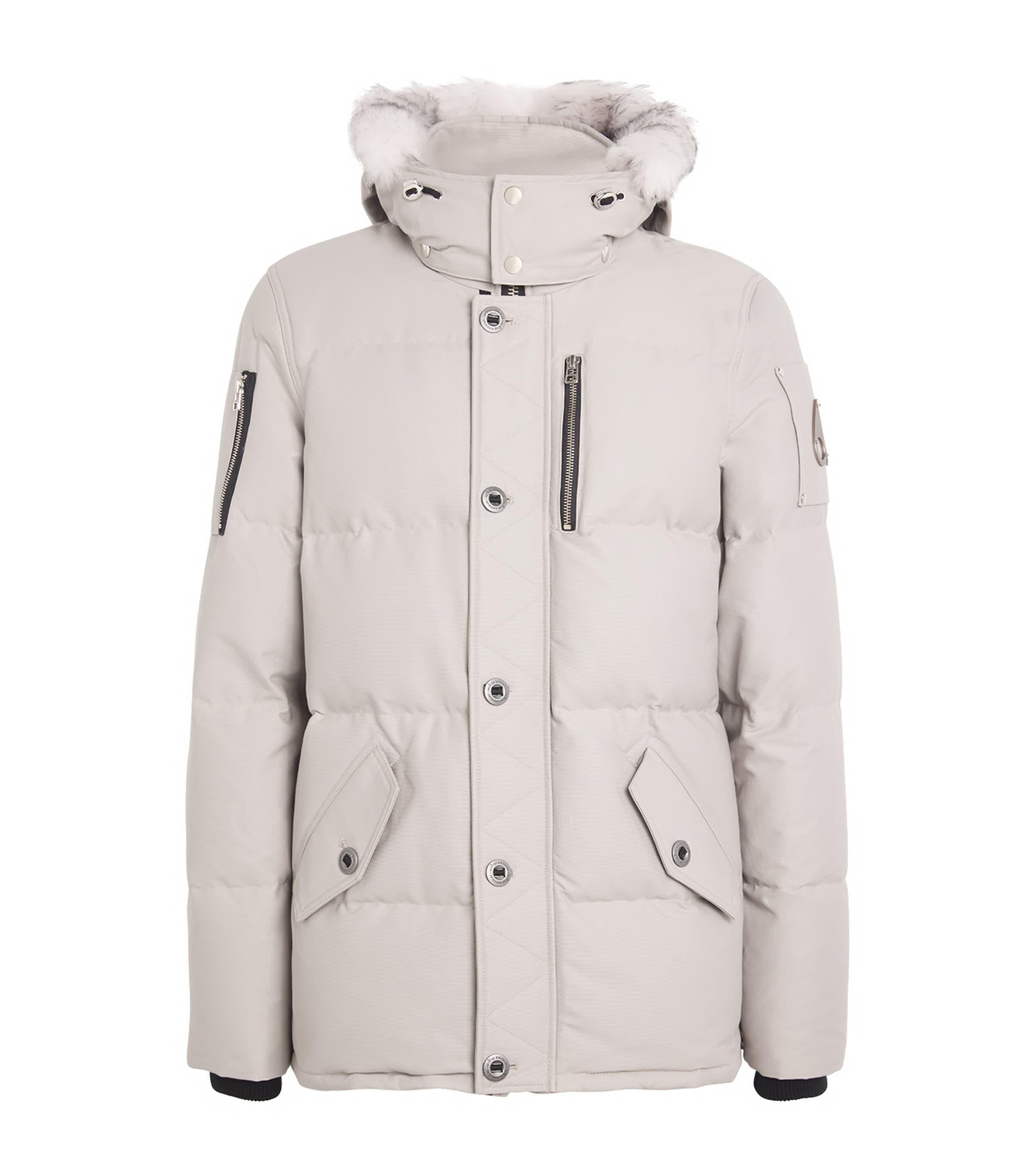 Moose Knuckles 3Q Down Jacket in Gray for Men | Lyst