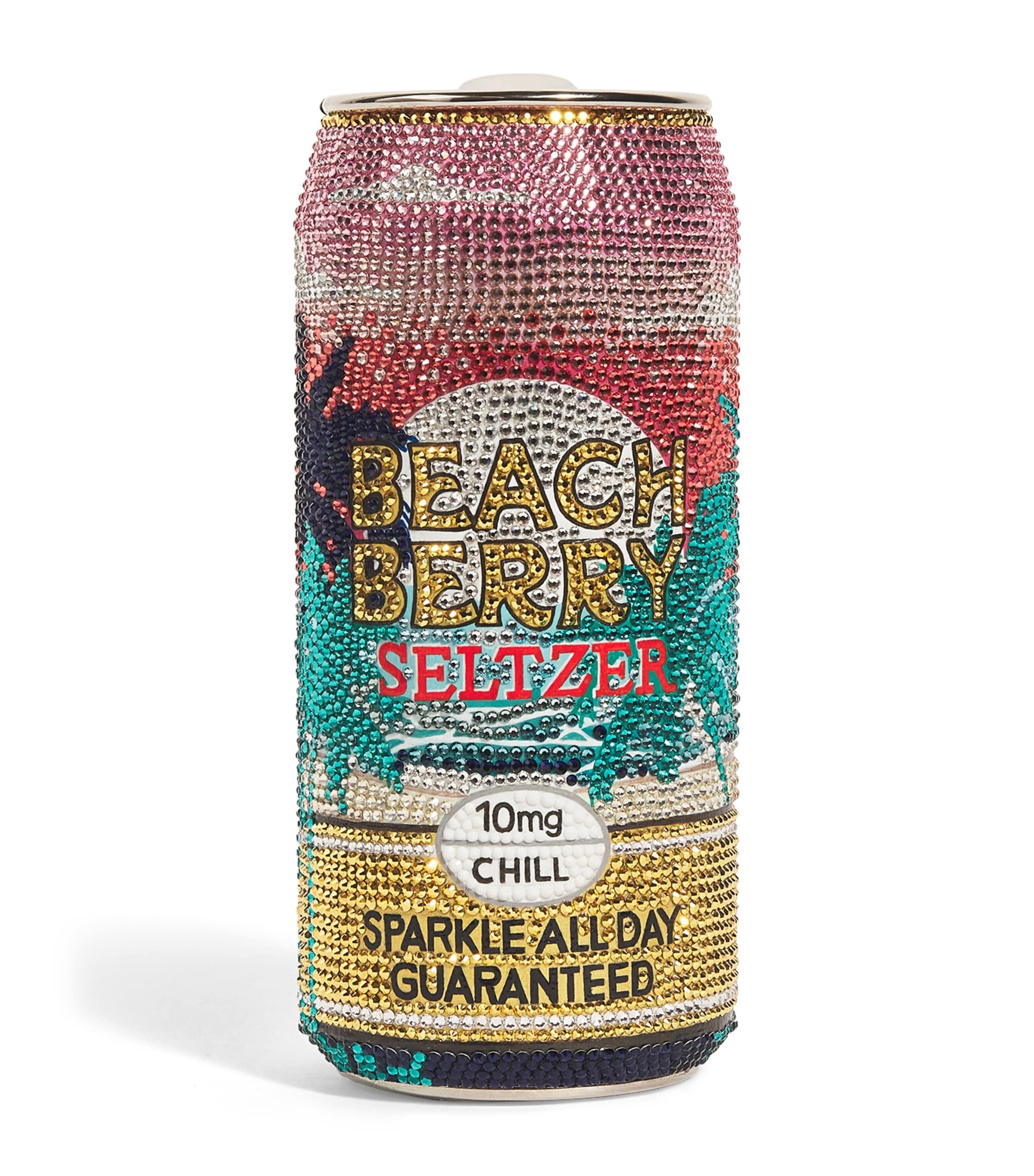 Judith Leiber Beach Berry Seltzer Clutch Bag in Pink | Lyst