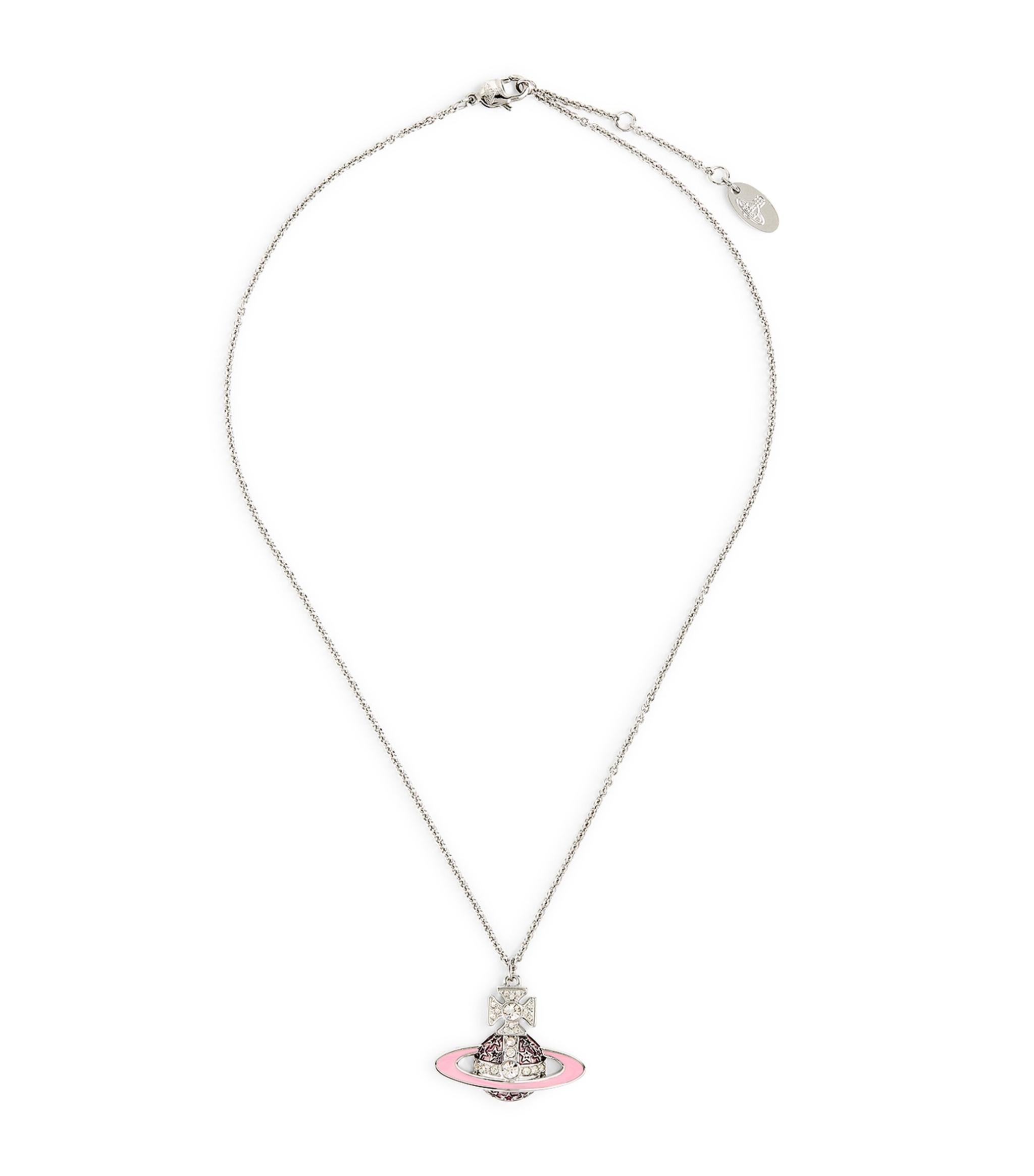 Vivienne Westwood Crystal-embellished Roxanne Necklace in Metallic | Lyst