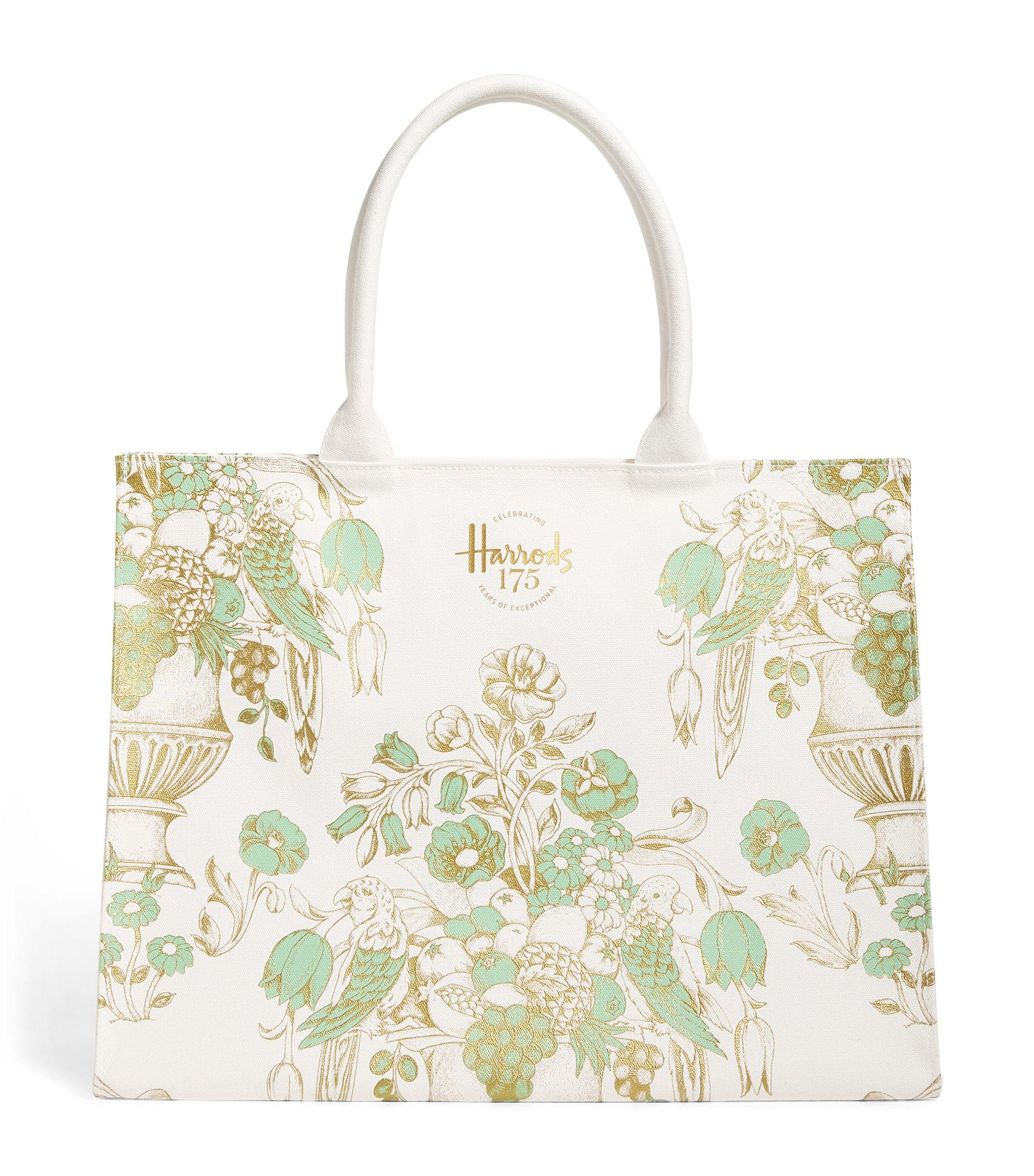Harrods 175 Anniversary Edition Tote Bag in White | Lyst