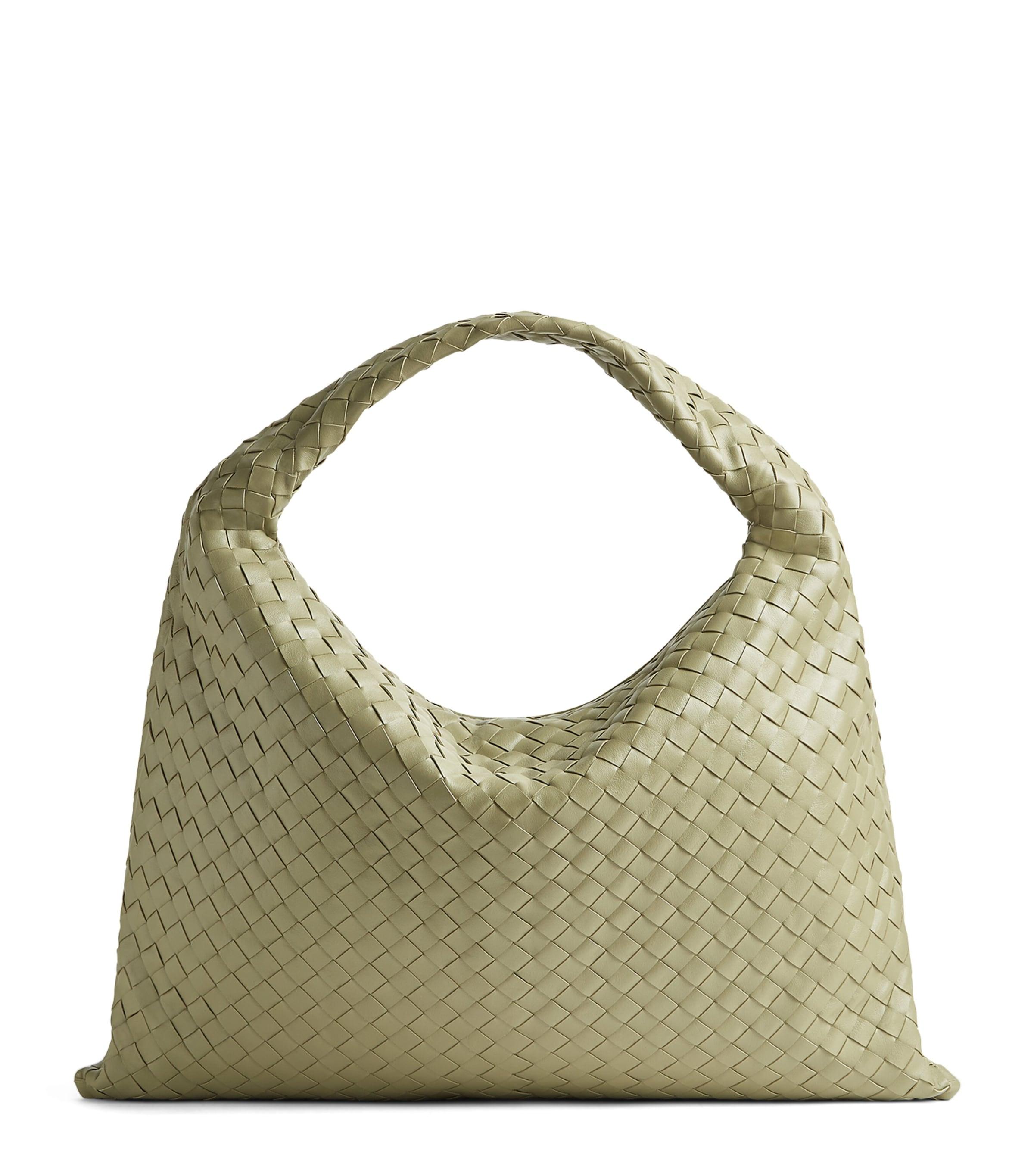 Bottega Veneta Large Hop Hobo Bag in Green | Lyst